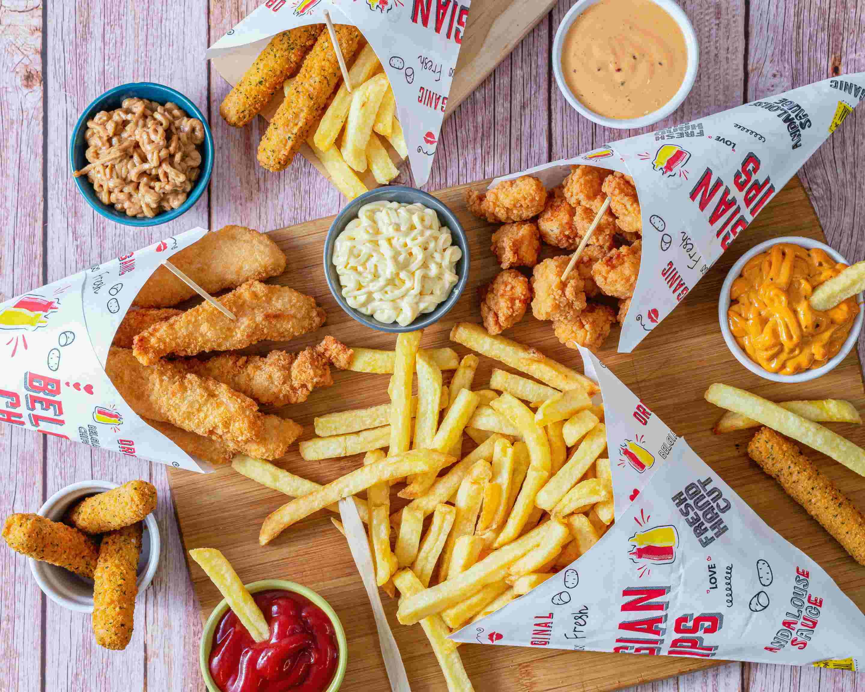 Belgian Chips (Queens Rd) Menu - Takeaway in Brighton and Hove ...