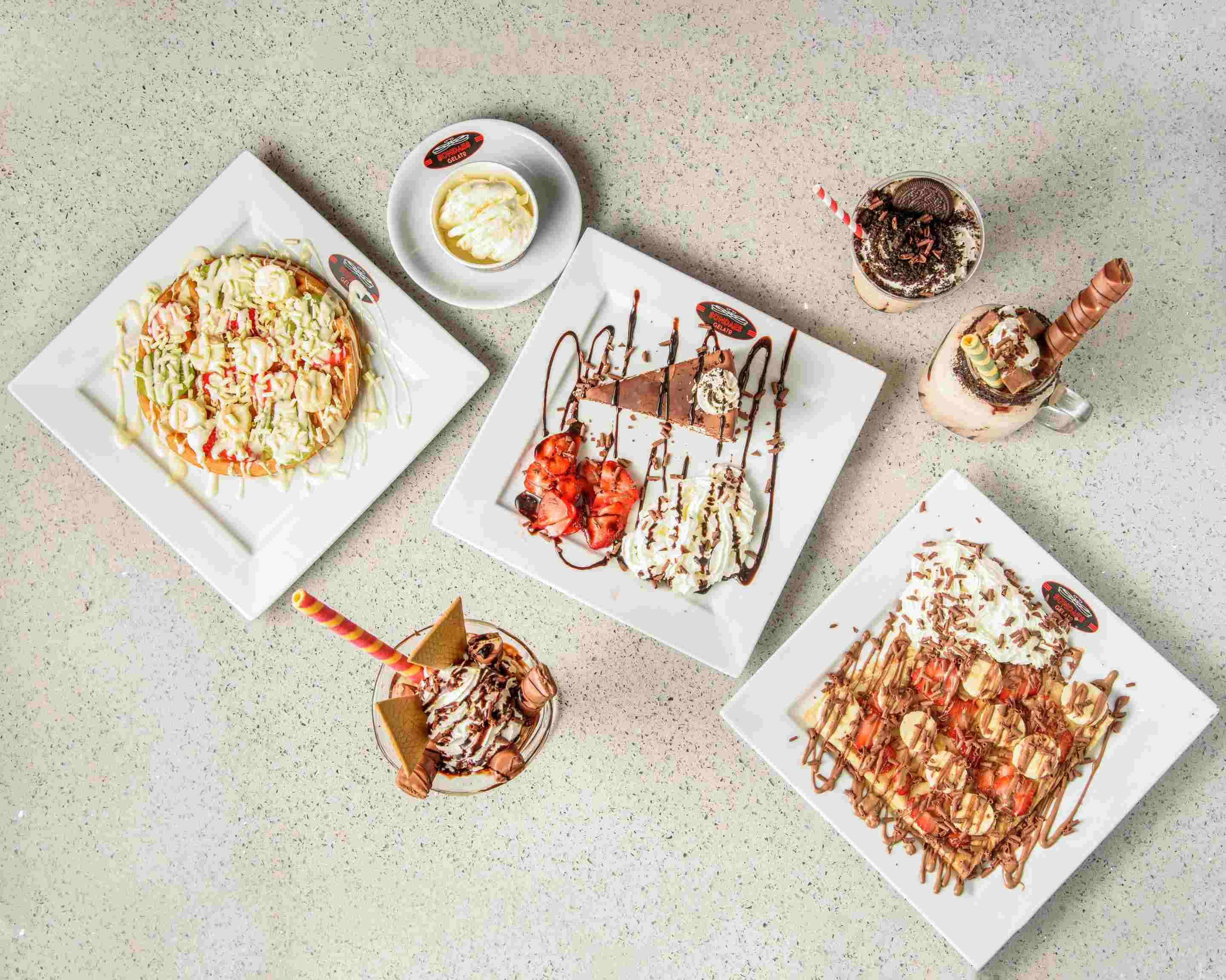 Sundaes Gelato Menu - Takeaway in London | Delivery menu & prices ...
