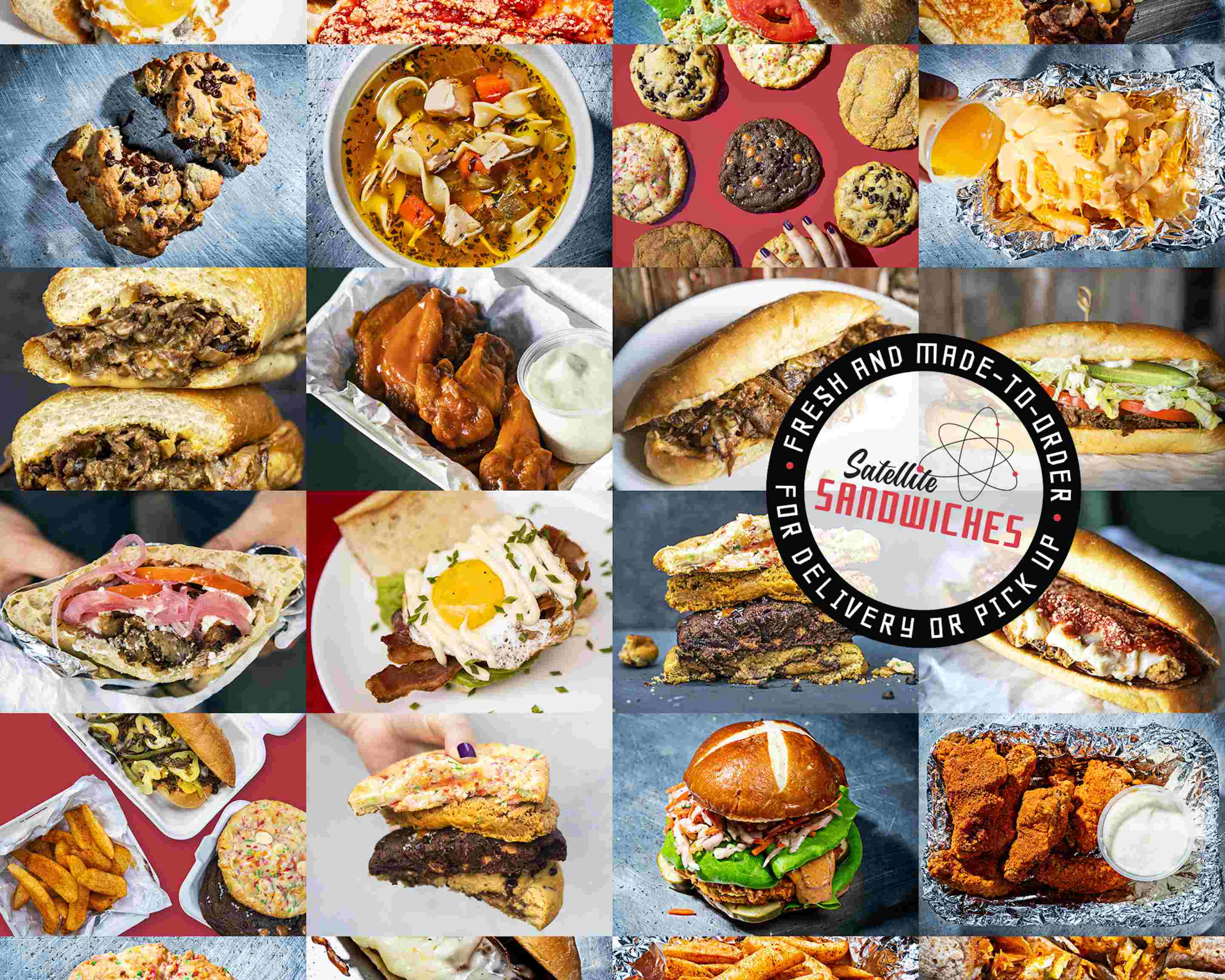 Order Satellite Sandwiches Menu Delivery【Menu & Prices】| Washington ...