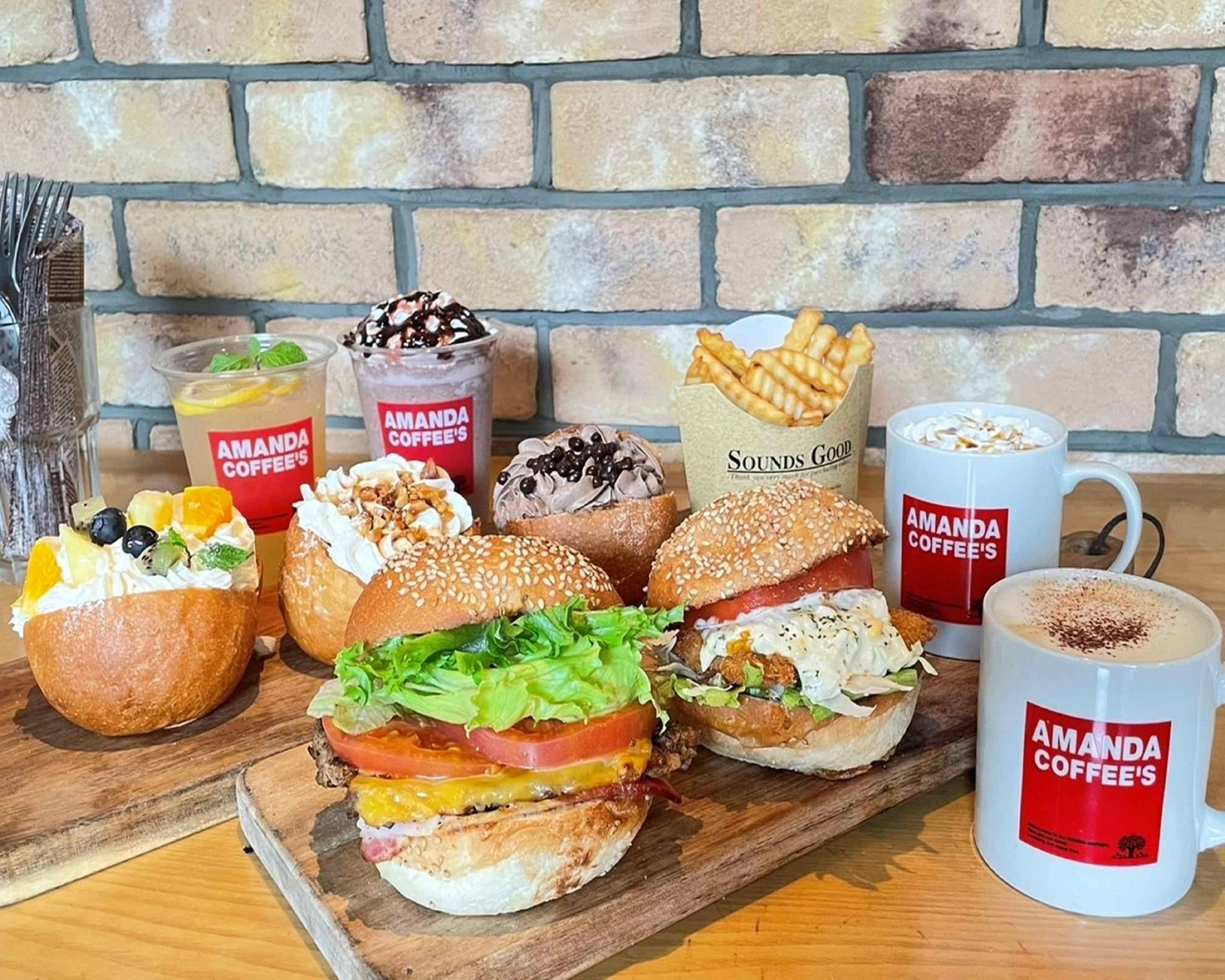 アマンダコーヒーズ大街道店 AMANDA COFFEE'sの出前・宅配・テイクアウトメニュー | ウーバーイーツ