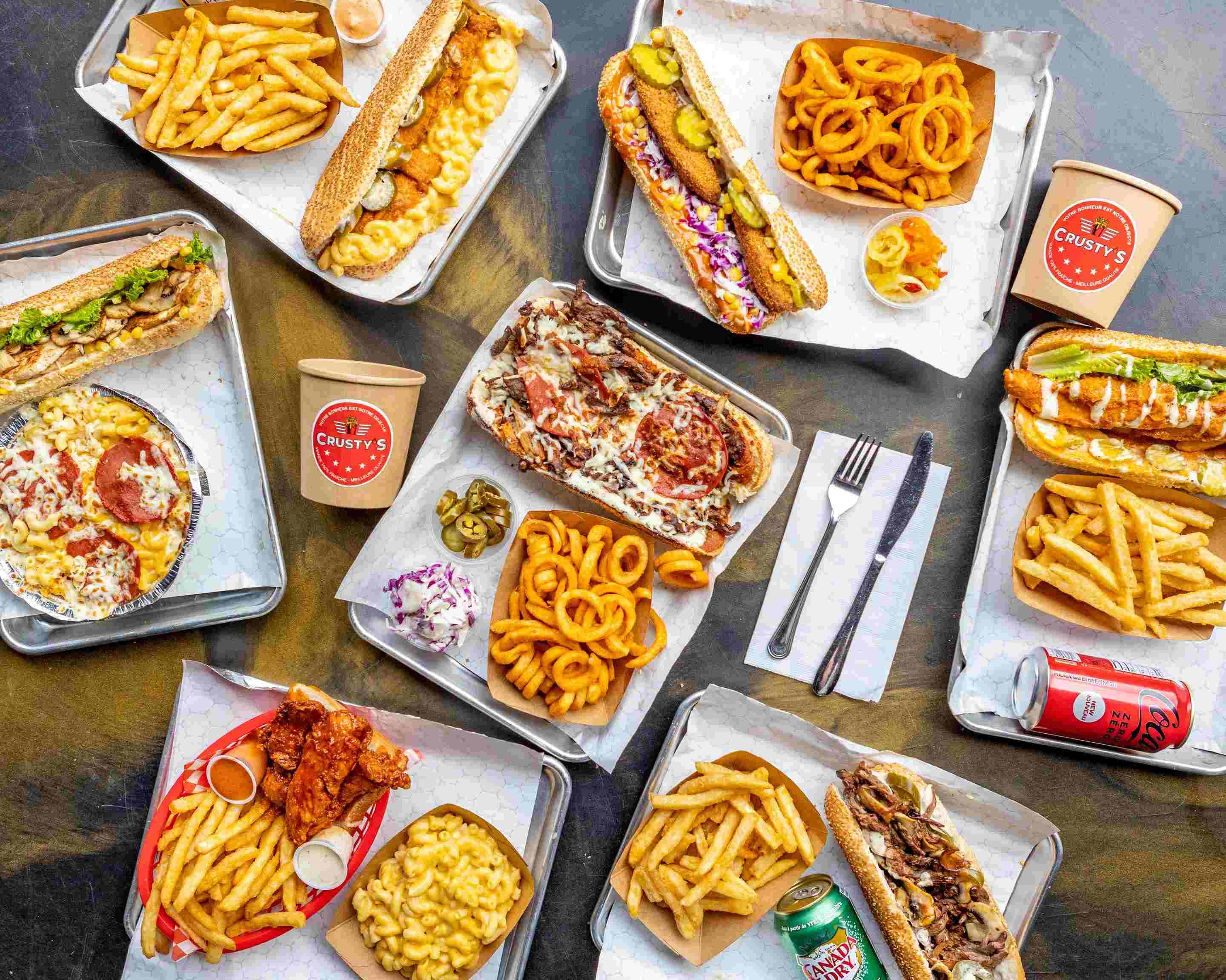 Order Crustys Restaurant Delivery Online【Menu & Prices】| Montreal ...