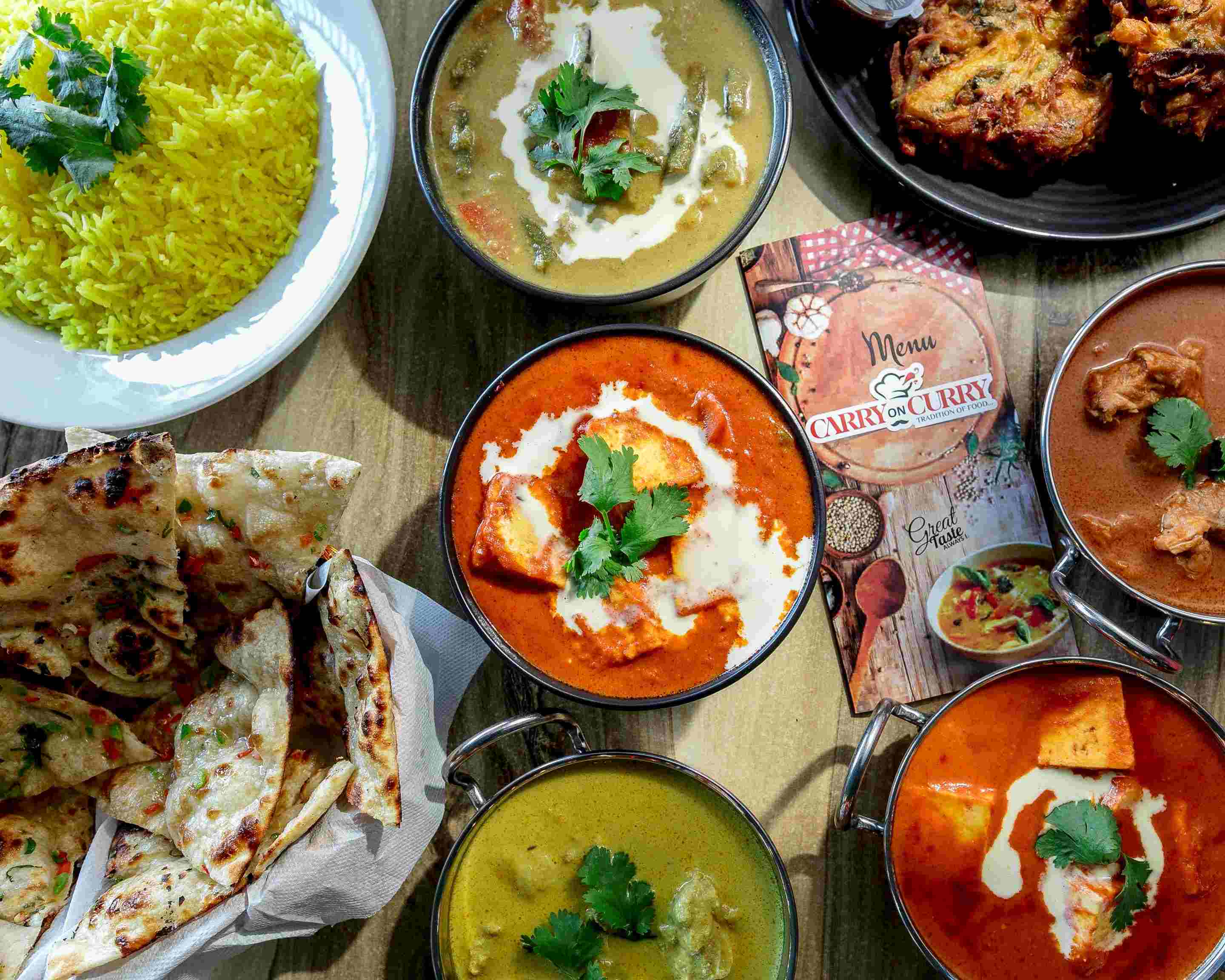 CARRY ON CURRY Takeaway in Brisbane | Delivery Menu & Prices | Uber Eats