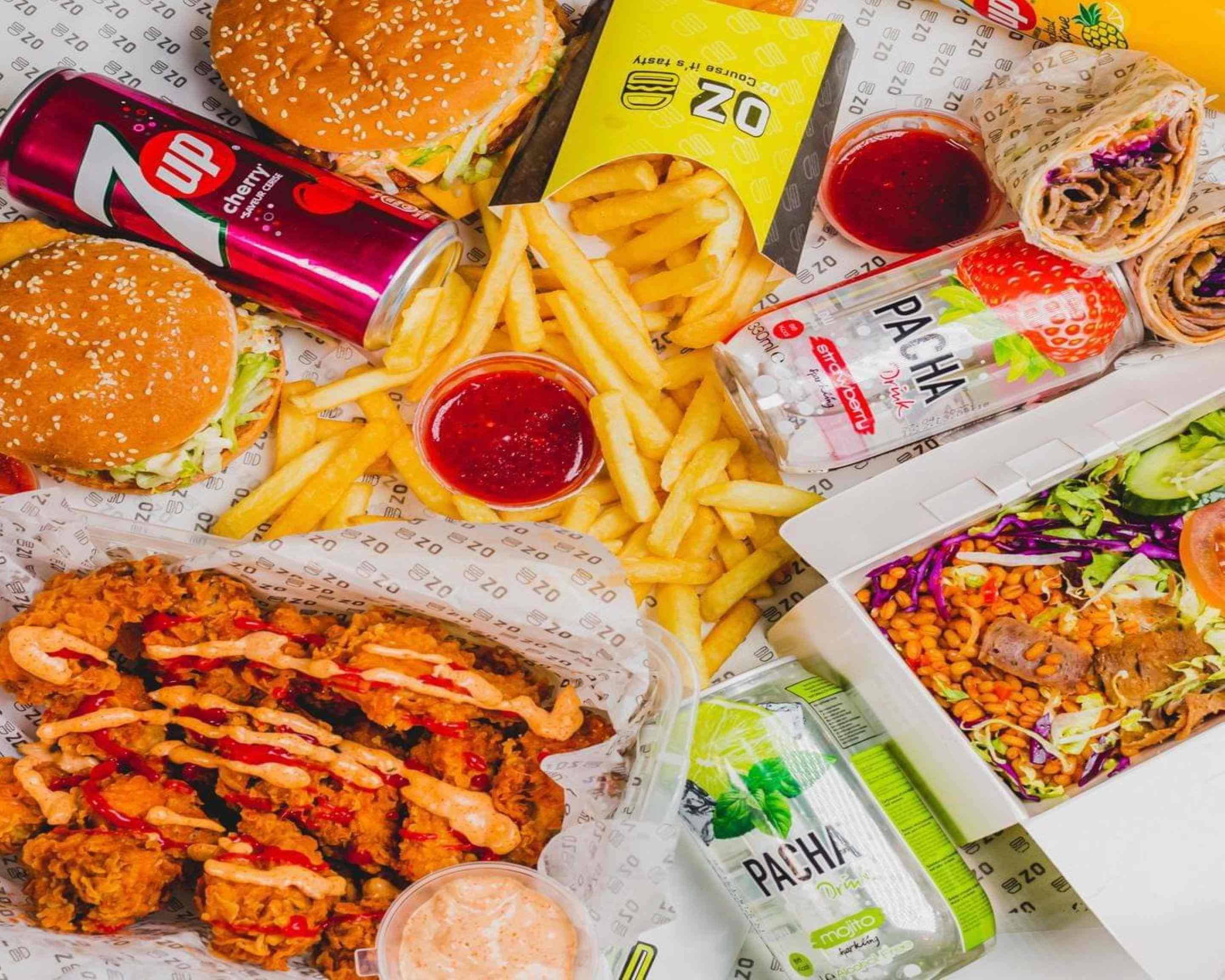 OZ Burger Menu Takeaway In London Delivery Menu Prices Uber Eats
