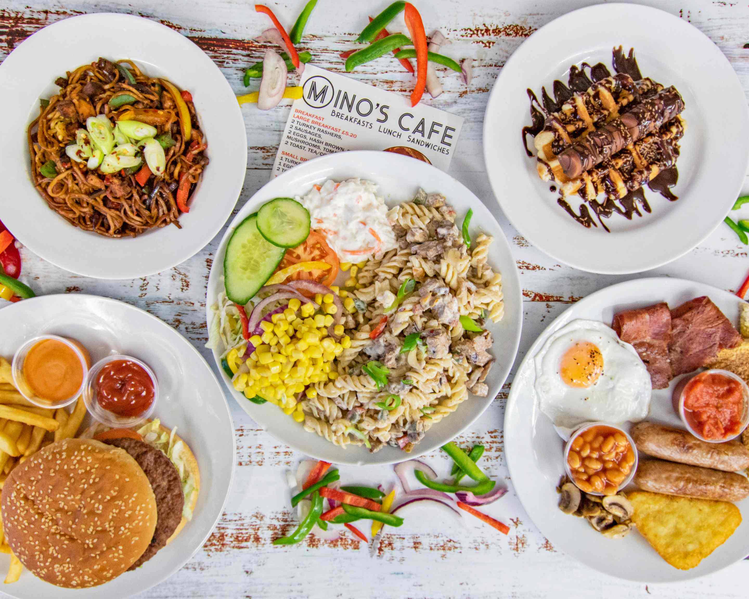 Minos Cafe Menu - Takeaway in Kirkby | Delivery Menu & Prices | Uber Eats