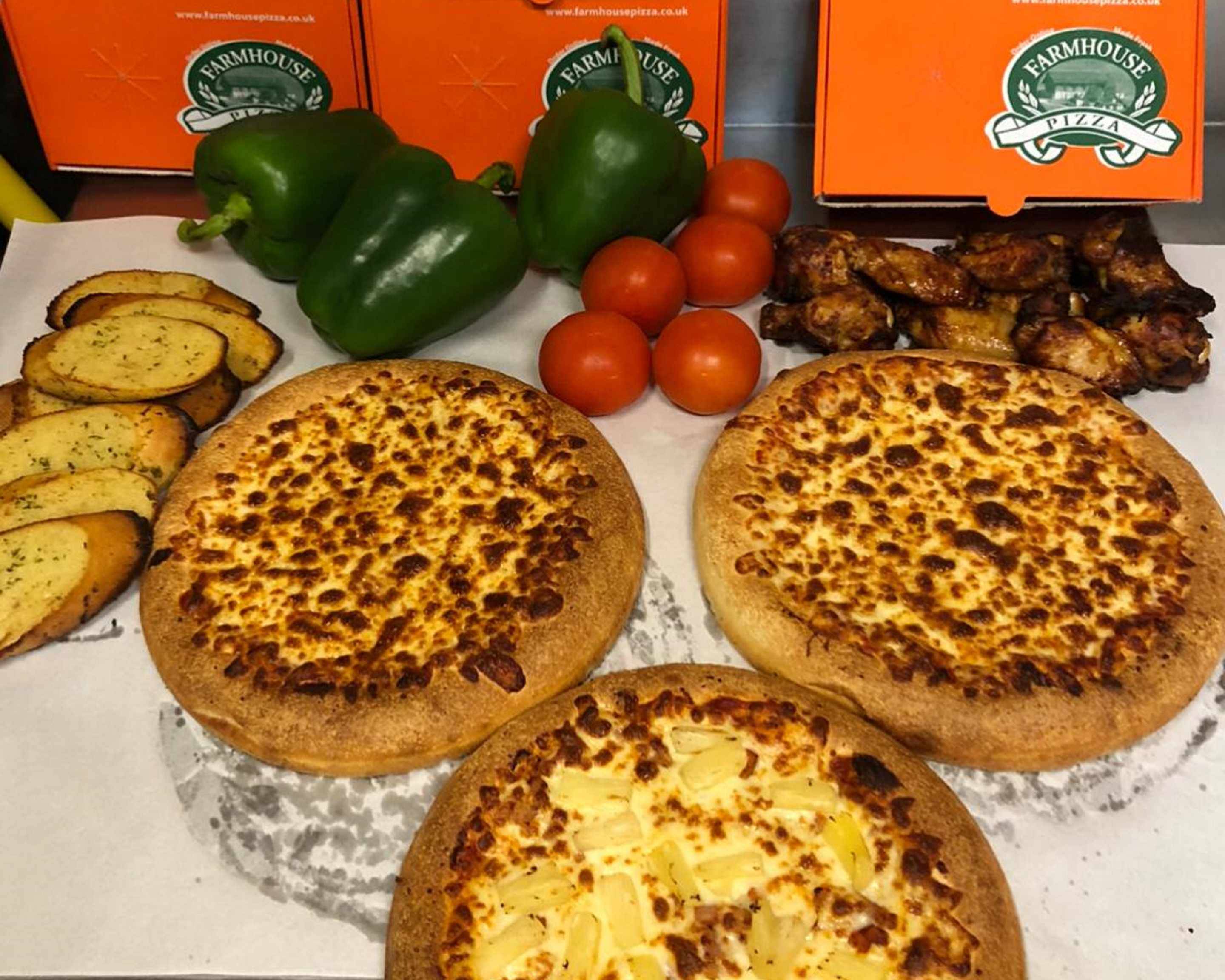 Farmhouse Pizza Menu - Takeaway in London | Delivery Menu & Prices ...