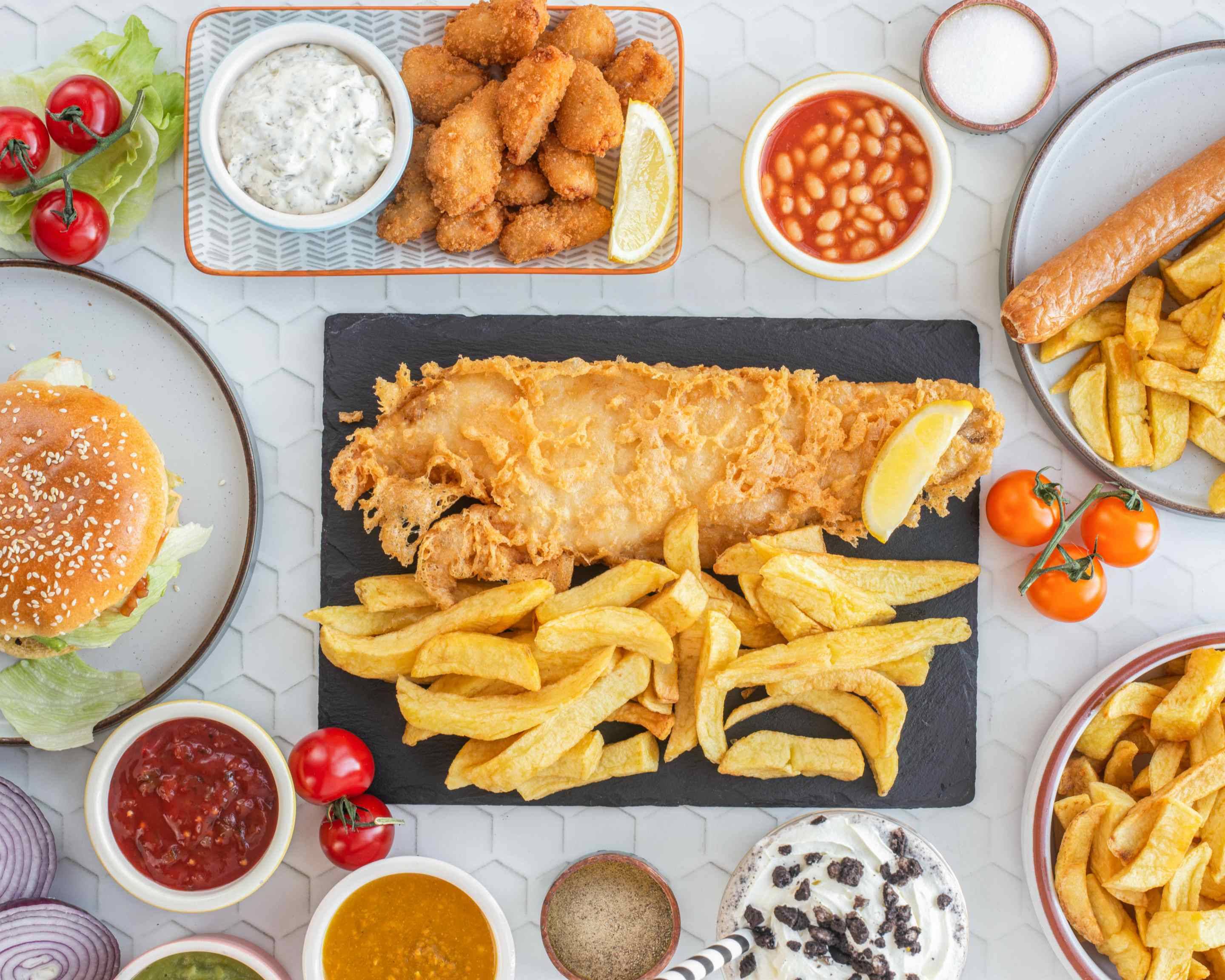 Daniel's Fish and Chips - Littlemoor Menu - Takeaway in Weymouth ...