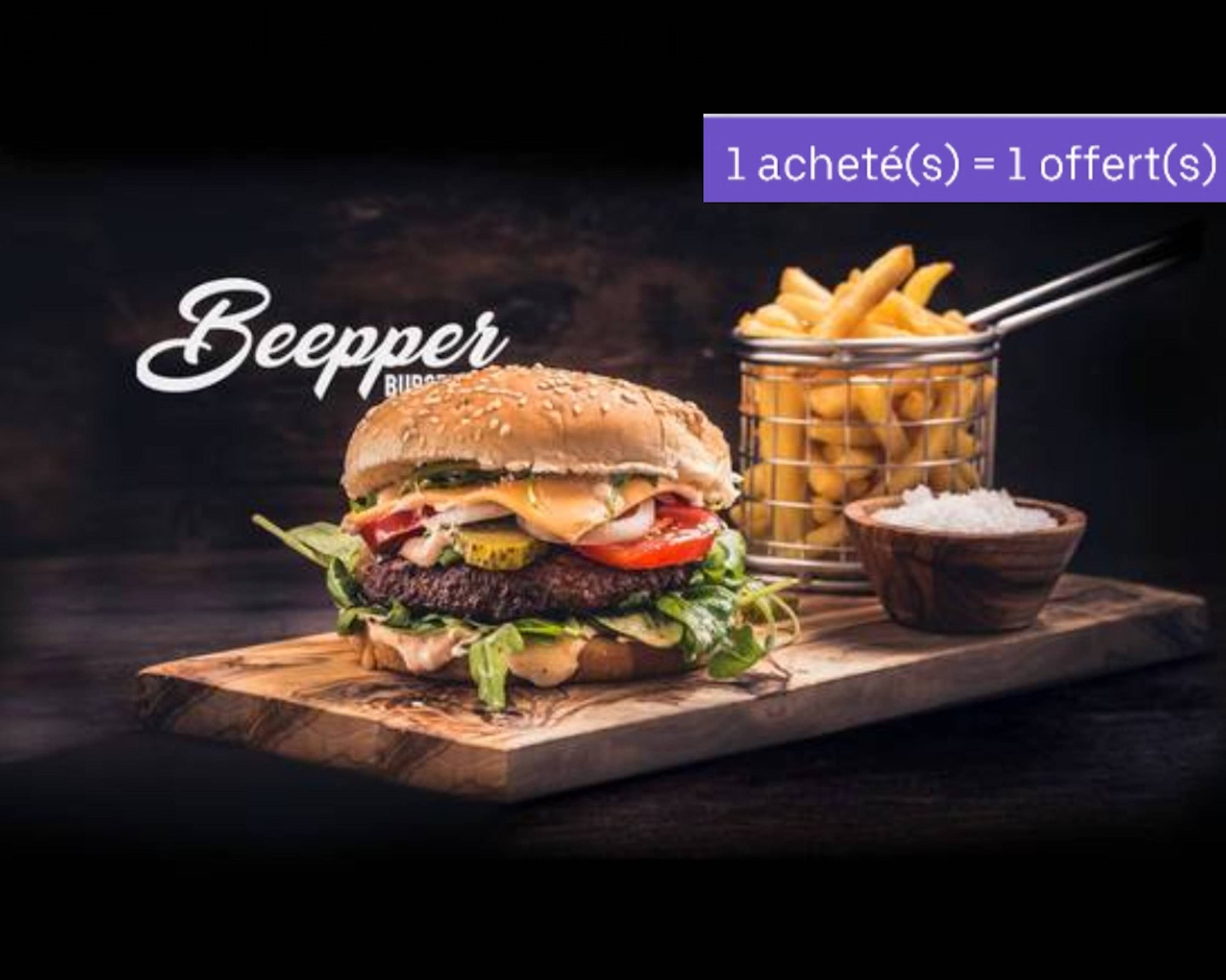 Livraison Beepper Burger - Rennes à Rennes - Menu et prix | Uber Eats