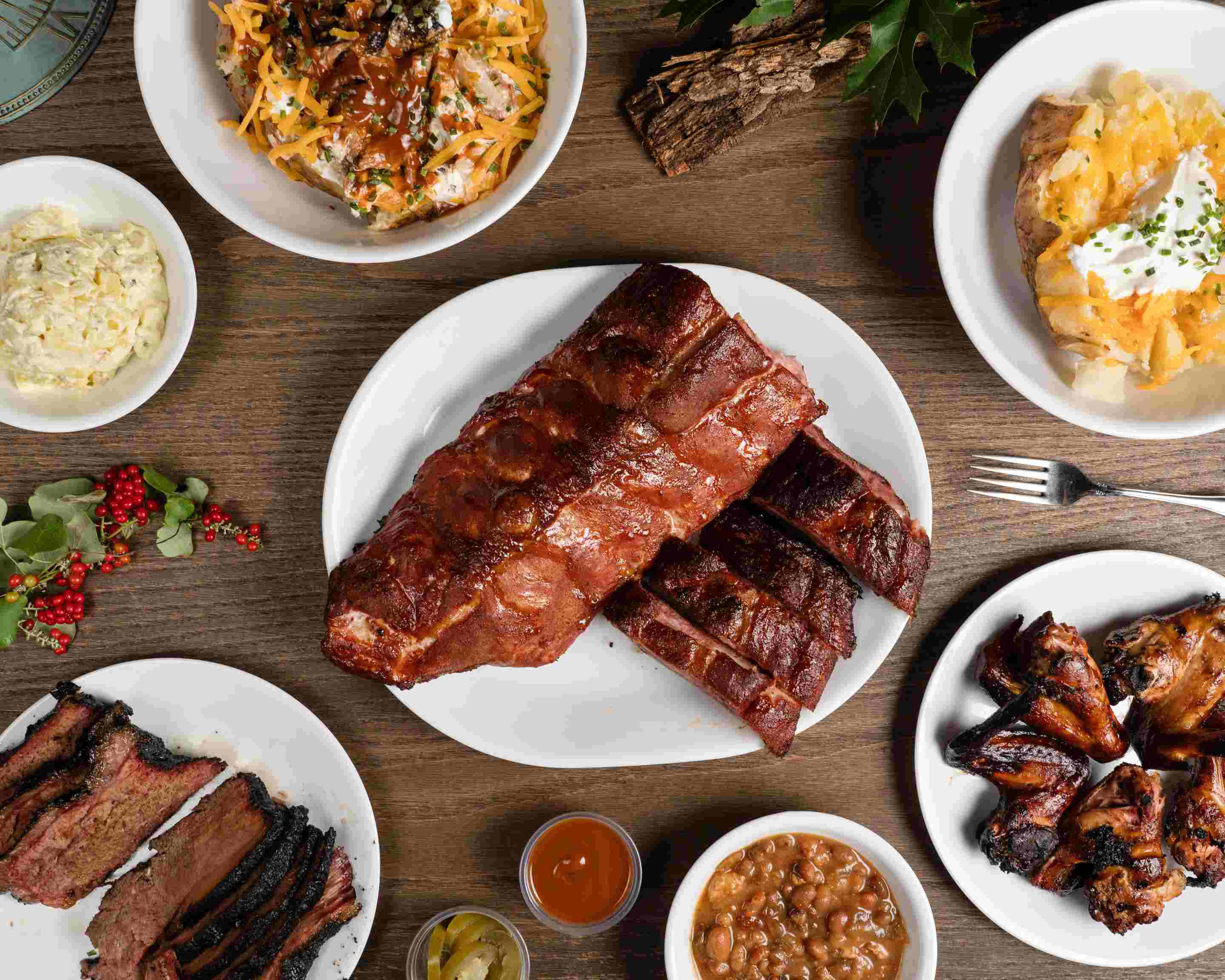 Order Mighty oak bbq Menu Delivery【Menu & Prices】| New Braunfels | Uber ...