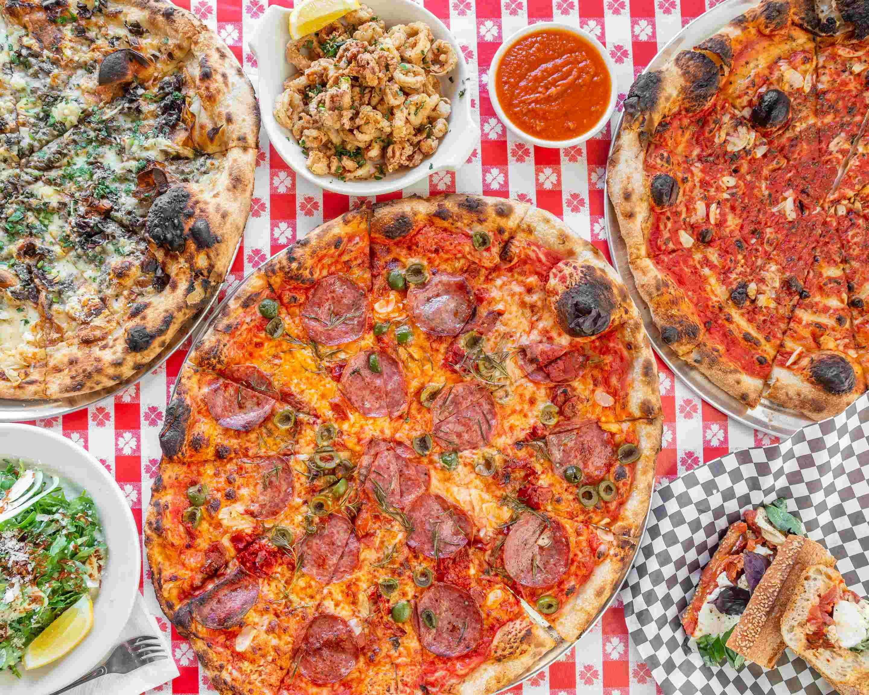 Order Dimos Apizza Menu Delivery【Menu & Prices】| 701 E Burnside St ...