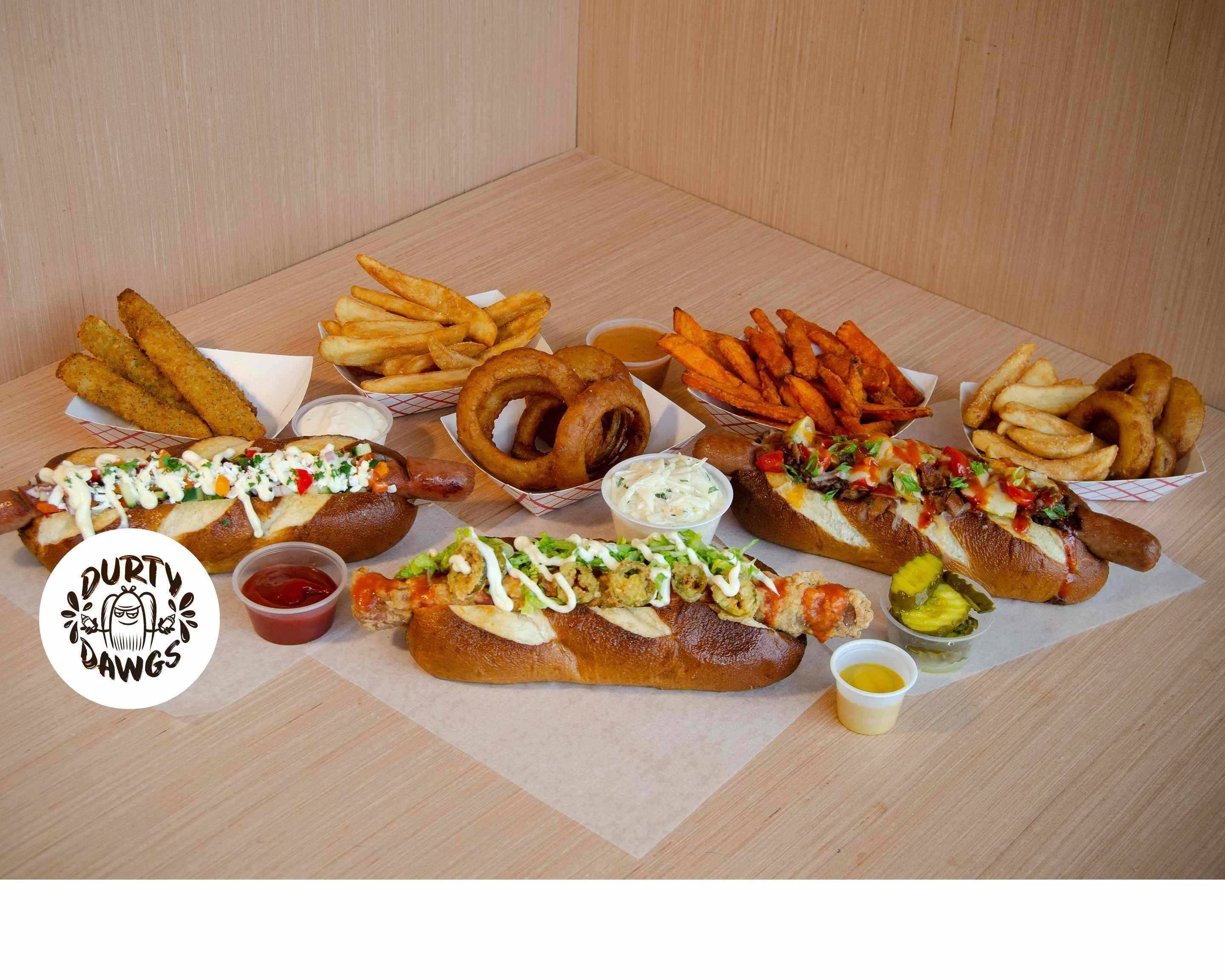 Order Durty Dawgs (Carlaw) Restaurant Delivery【Menu & Prices】| Toronto ...