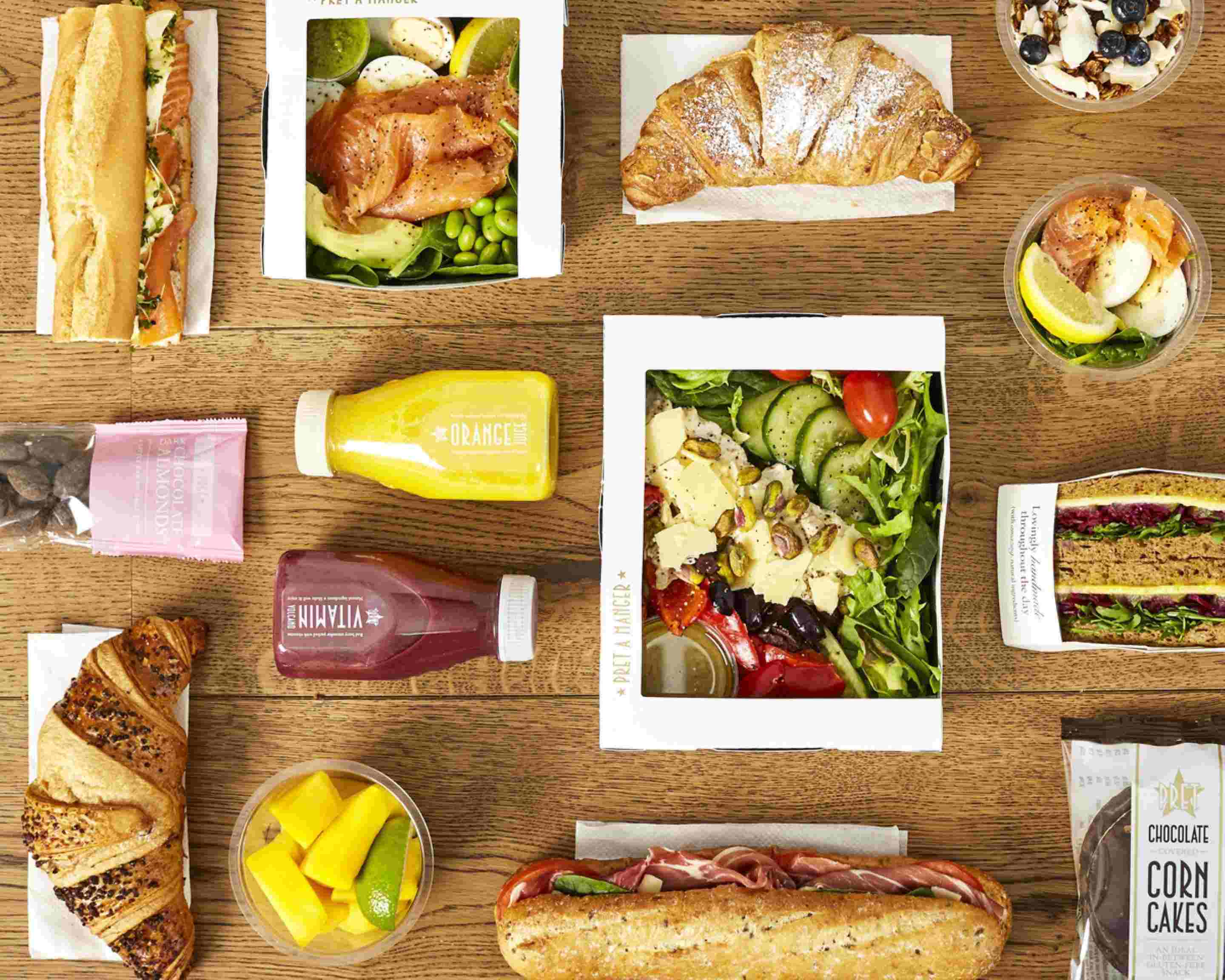 Pret A Manger (Solihull) Takeaway in Birmingham, UK | Delivery Menu ...