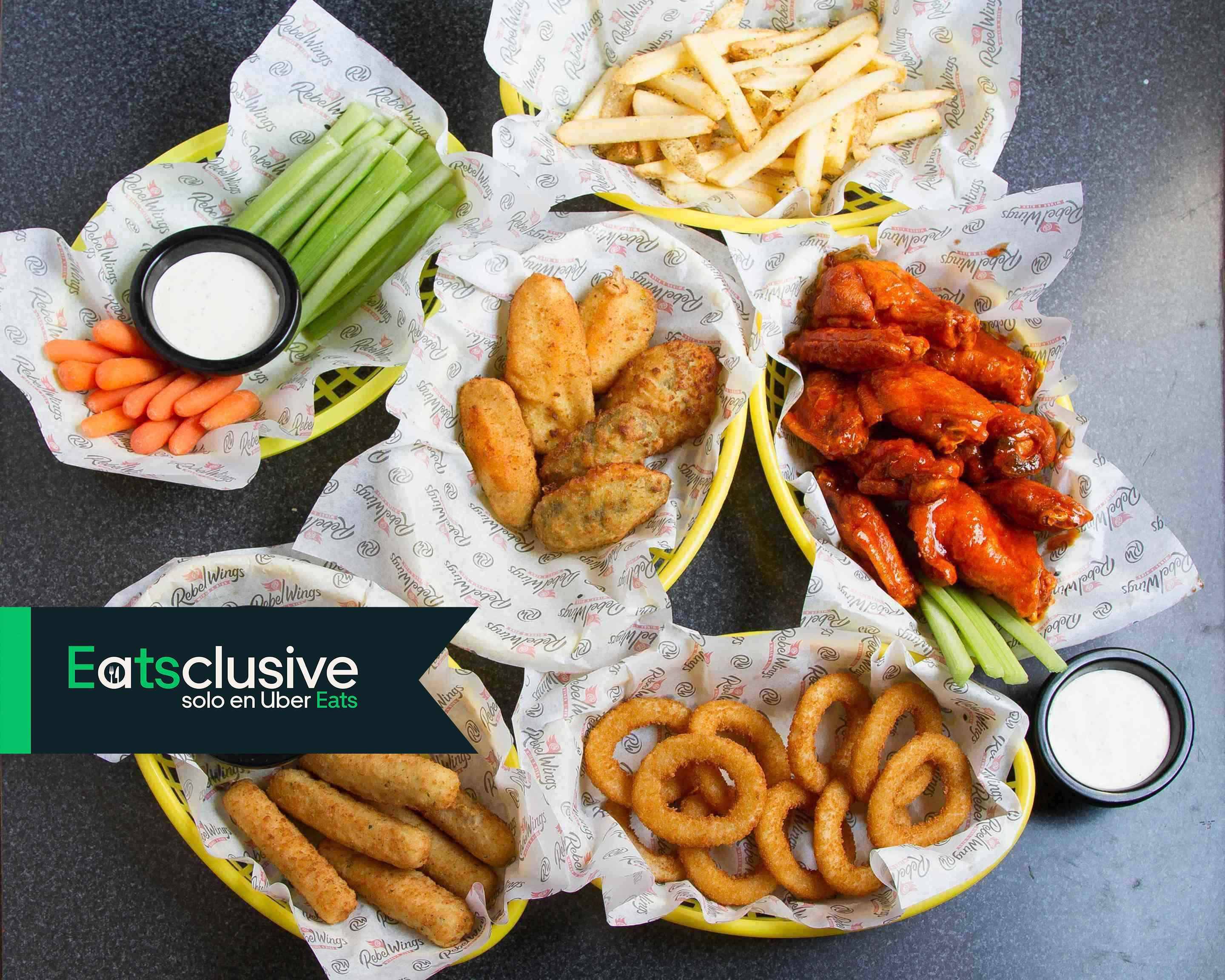 Rebel Wings Cuernavaca Portal D10 a domicilio en Cuernavaca | Menú y ...