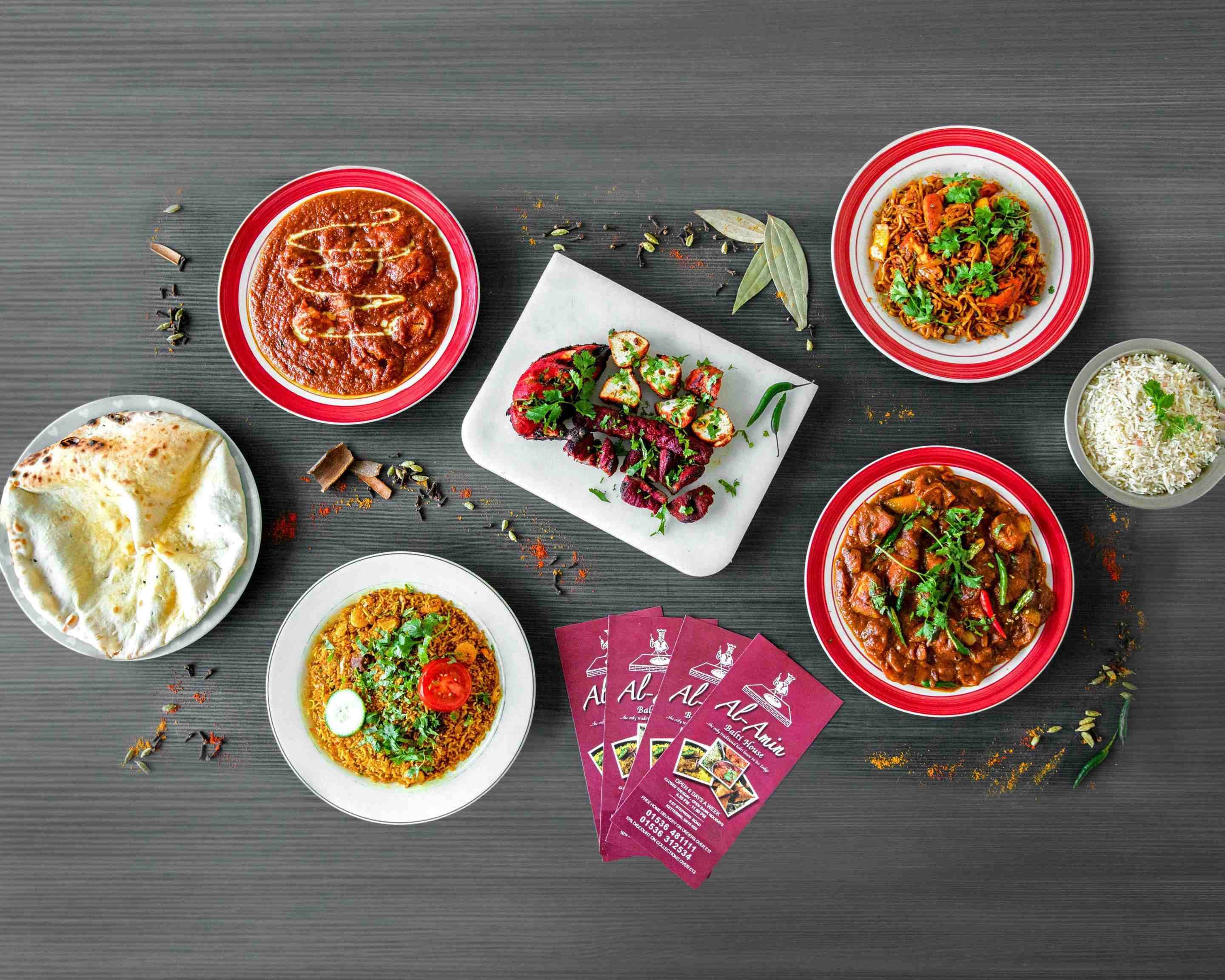 Al-Amin Balti House Menu - Takeaway in Kettering | Delivery Menu ...