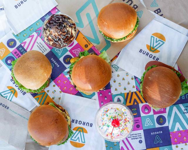 Order V Burger Restaurant Delivery【Menu & Prices】| Calgary | Uber Eats