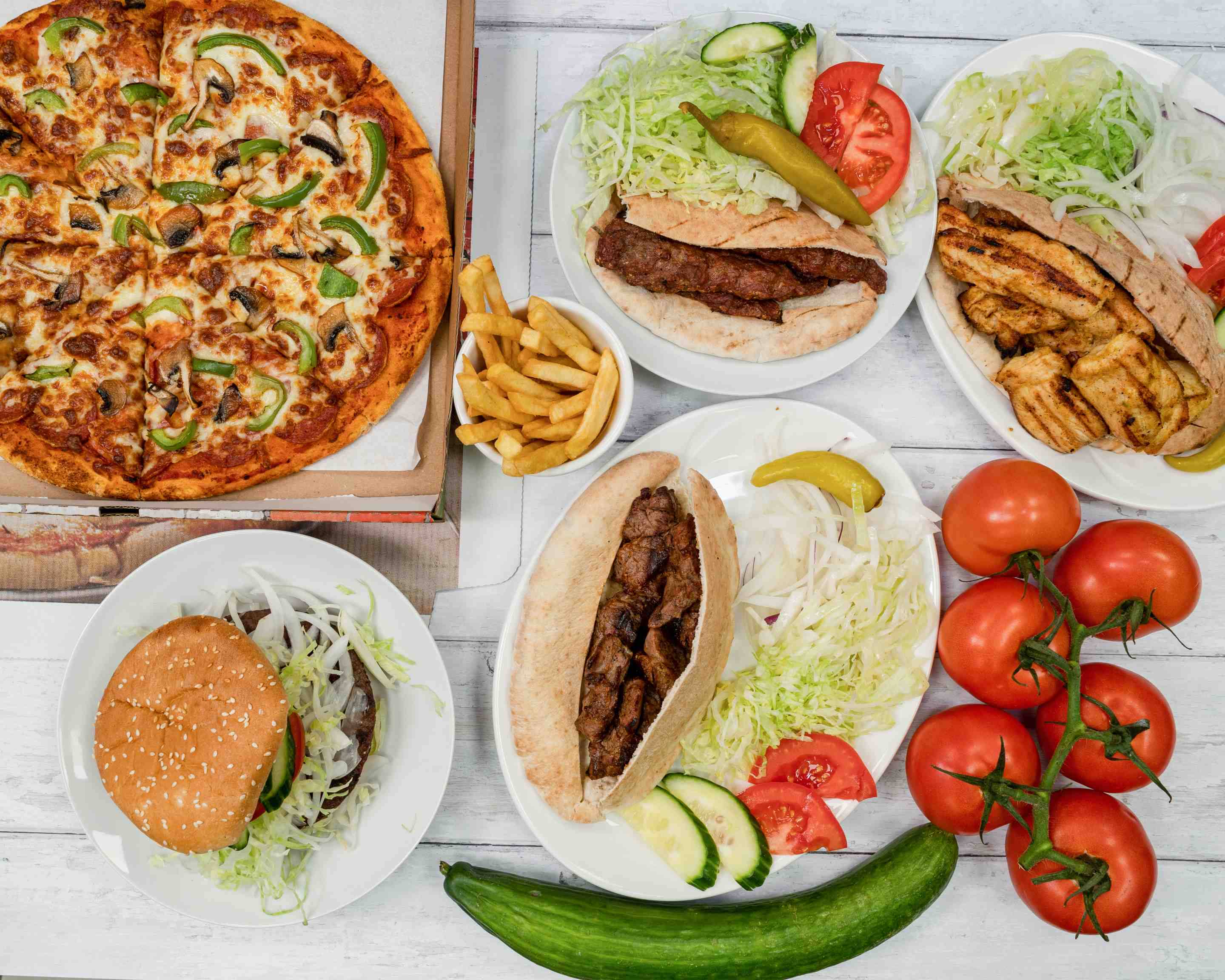 King Pizza & Kebab Menu - Takeaway in Worthing | Delivery Menu & Prices ...