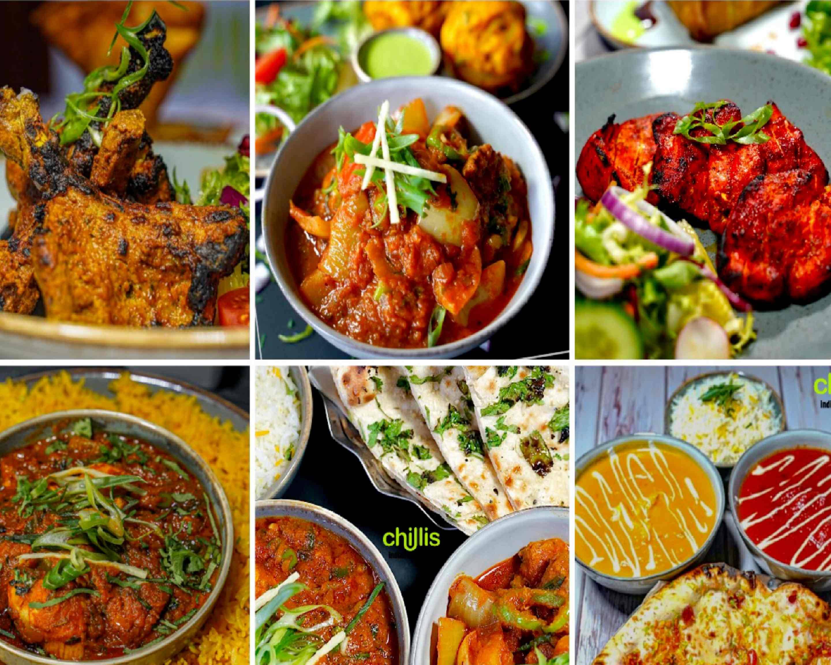 Chillis Indian Food 2 Go Menu - Takeaway in West Bridgford | Delivery ...