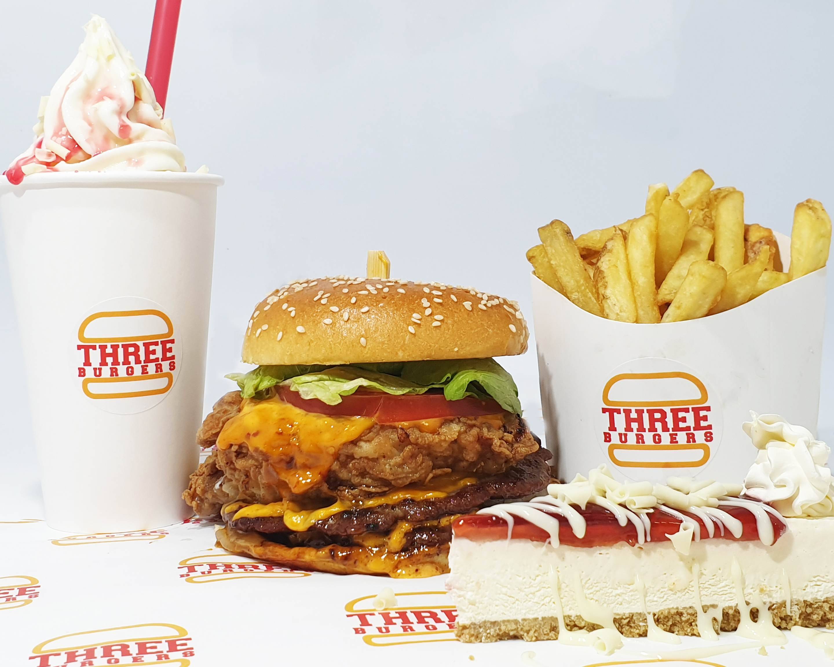 Three Burgers Menu - Takeaway in Oldham | Delivery Menu & Prices | Uber ...