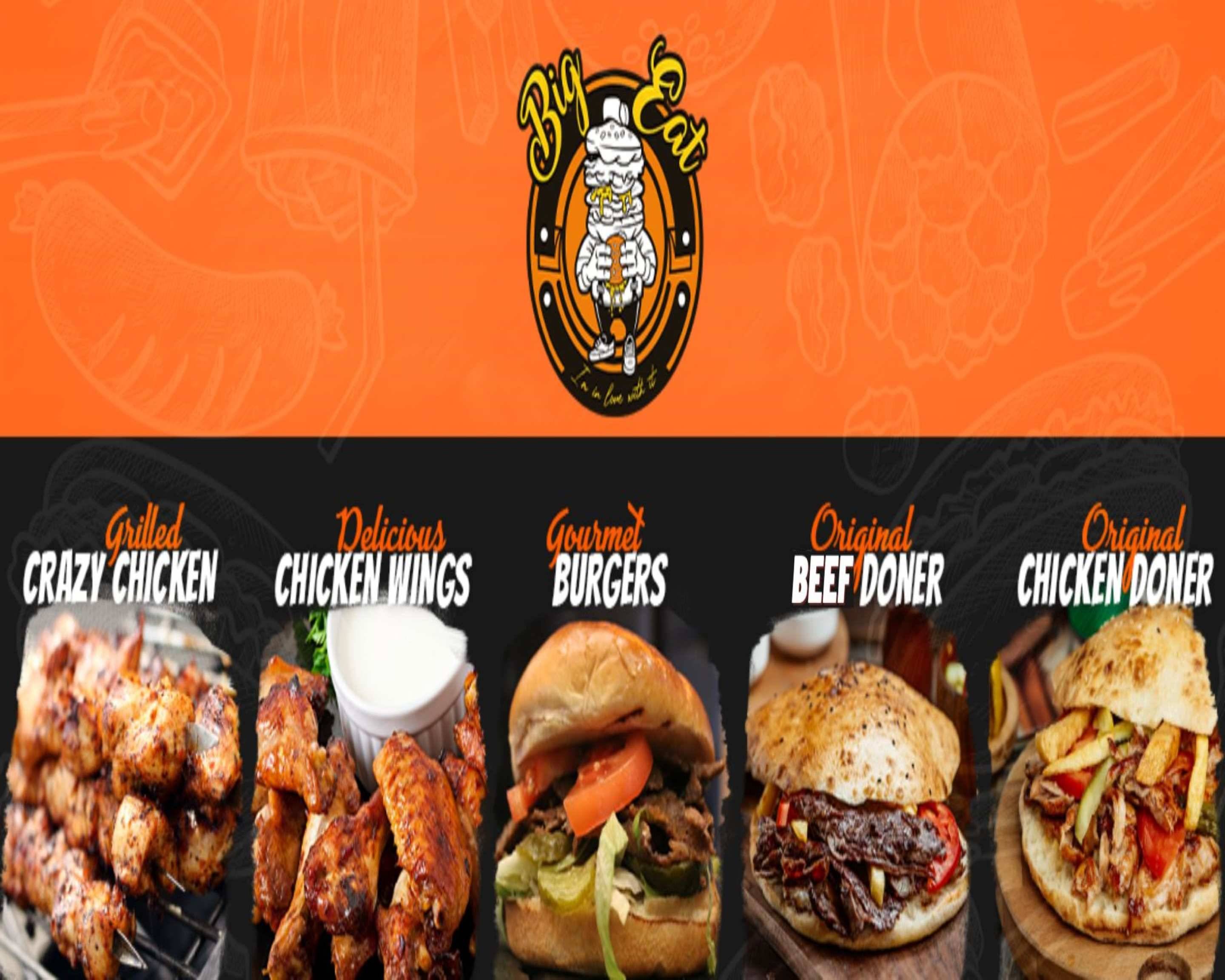 Big Eat German Doner Menu - Takeaway in London | Delivery menu & prices ...