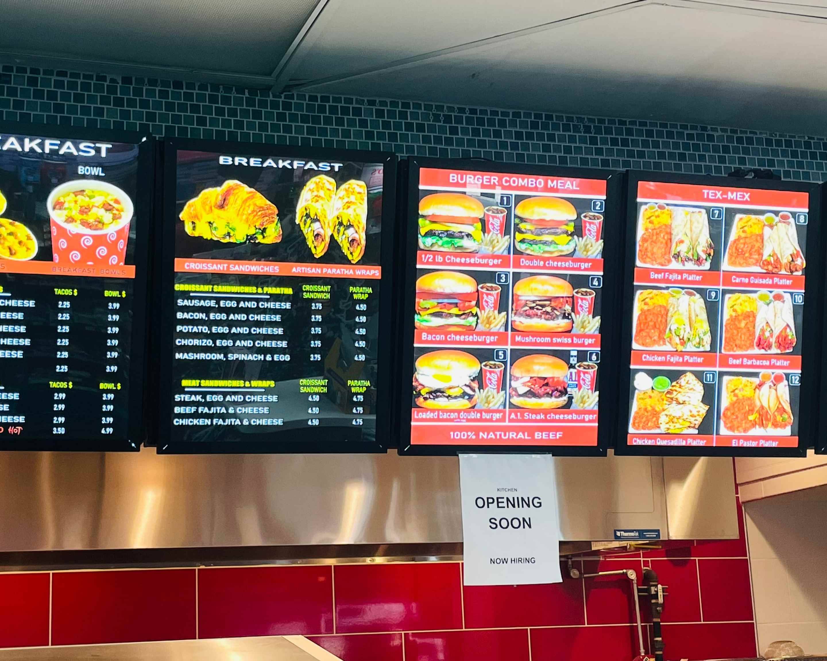 Order Breakfast, Burgers and Tax-Mex Express Menu Delivery【Menu ...