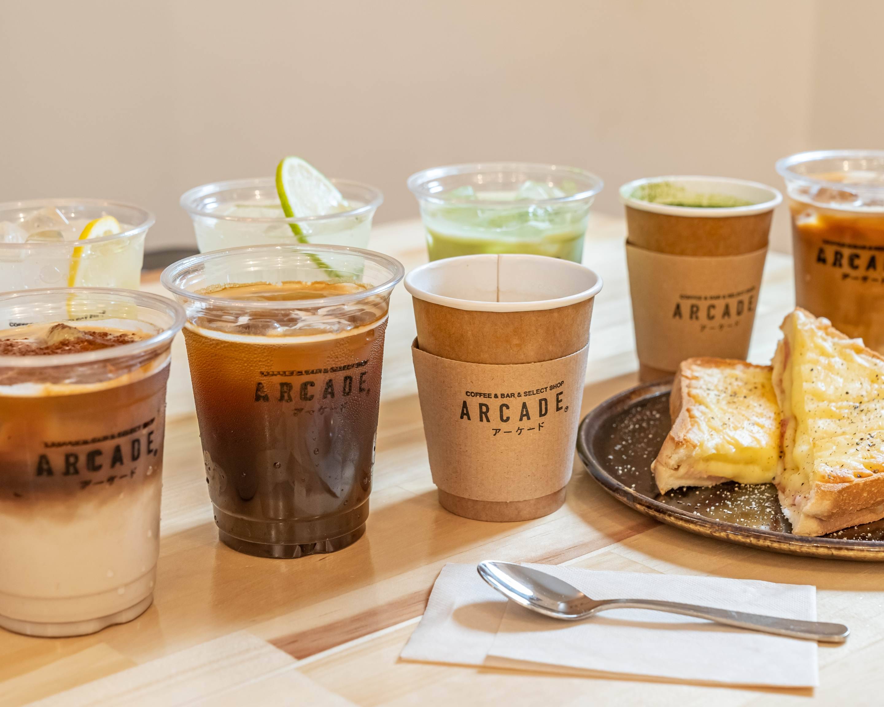 アーケード ARCADE COFFEE & BAR + GENERAL STOREの出前・宅配・テイクアウトメニュー | ウーバーイーツ
