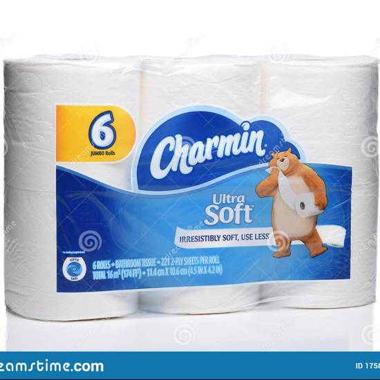 Charmin Ultra Soft, 6 Jumbo Rolls | Postmates