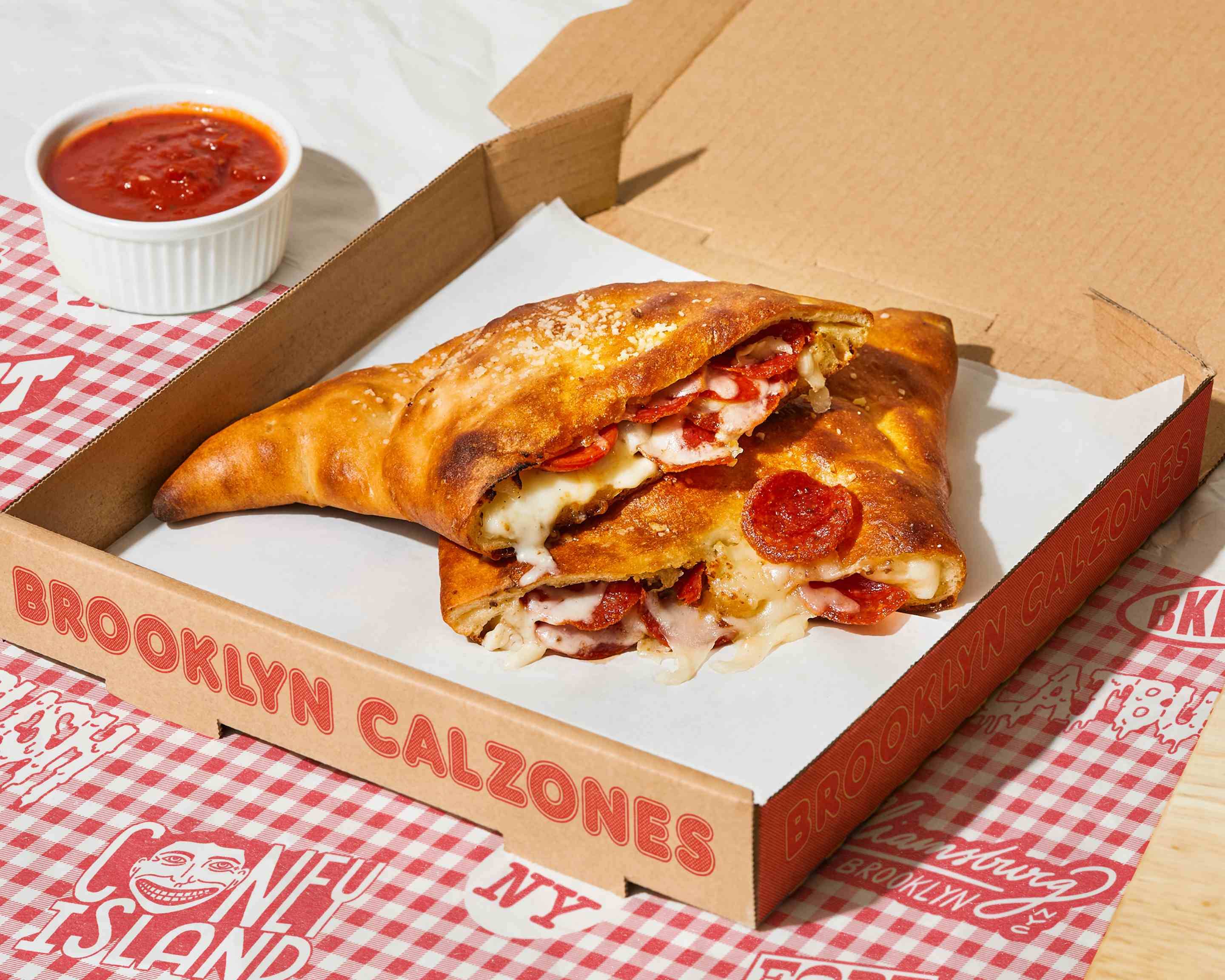 Brooklyn Calzones Menu - Takeaway in Edinburgh | Delivery Menu & Prices ...