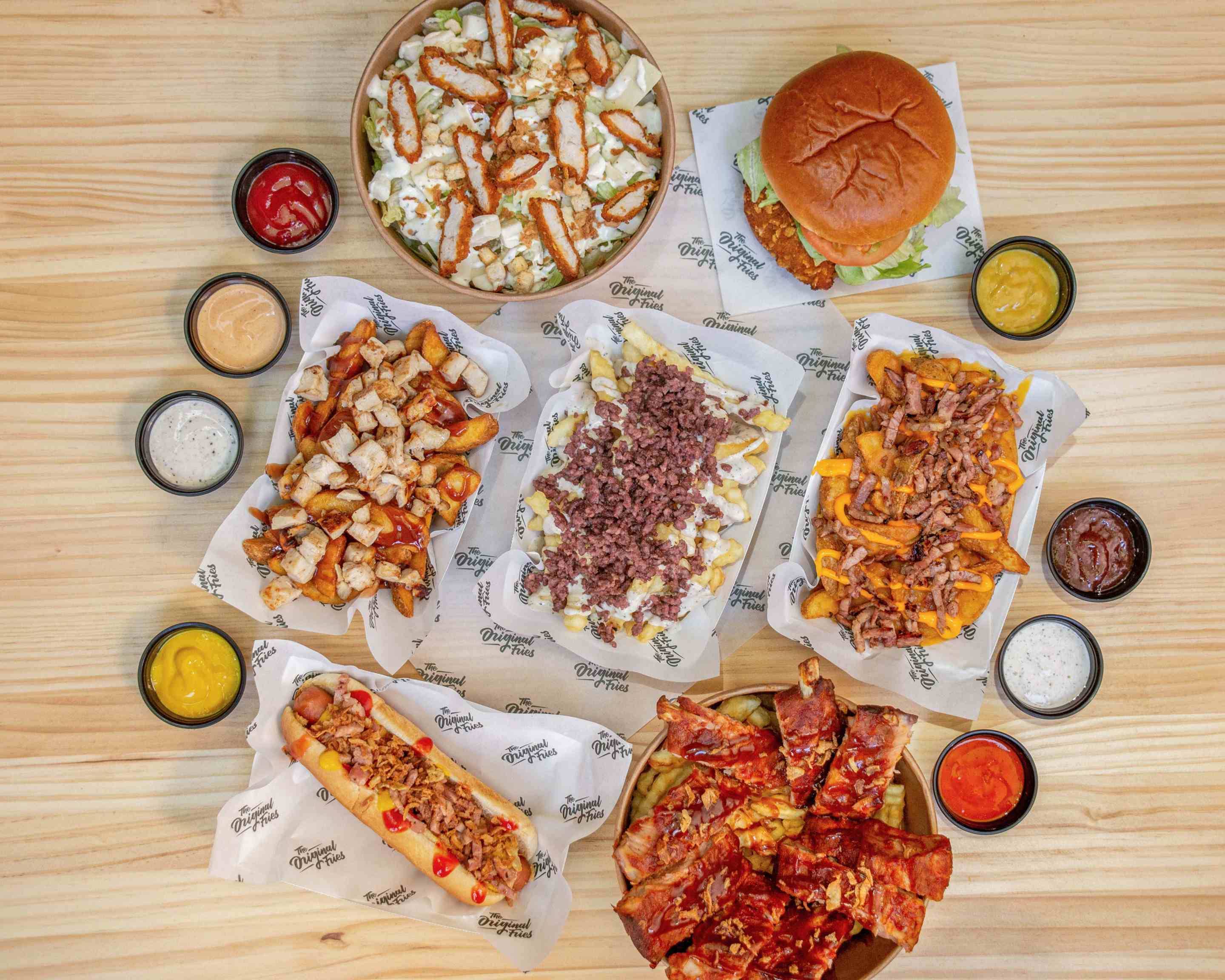 THE ORIGINAL FRIES Menú a Domicilio【Menú y Precios】Granada | Uber Eats