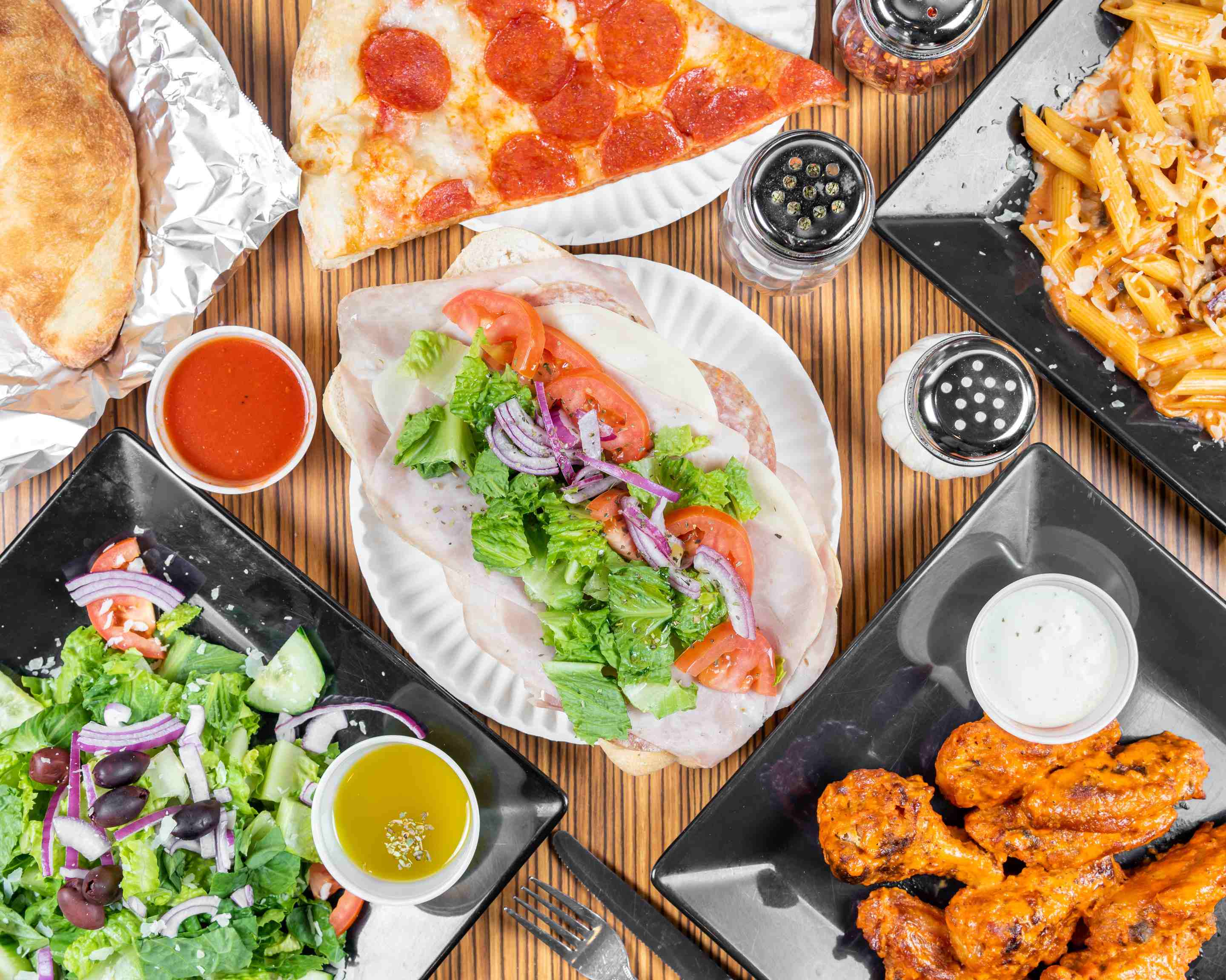 Order Three Luigis Pizzeria Menu Delivery【Menu & Prices】| New York ...