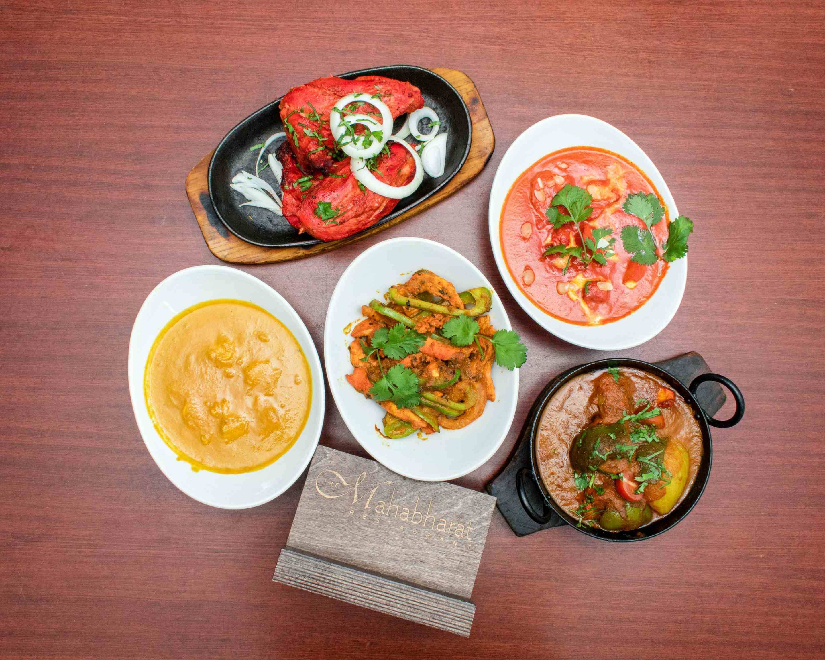 The Mahabharat Restaurant Menu - Takeaway in Hindley | Delivery menu ...