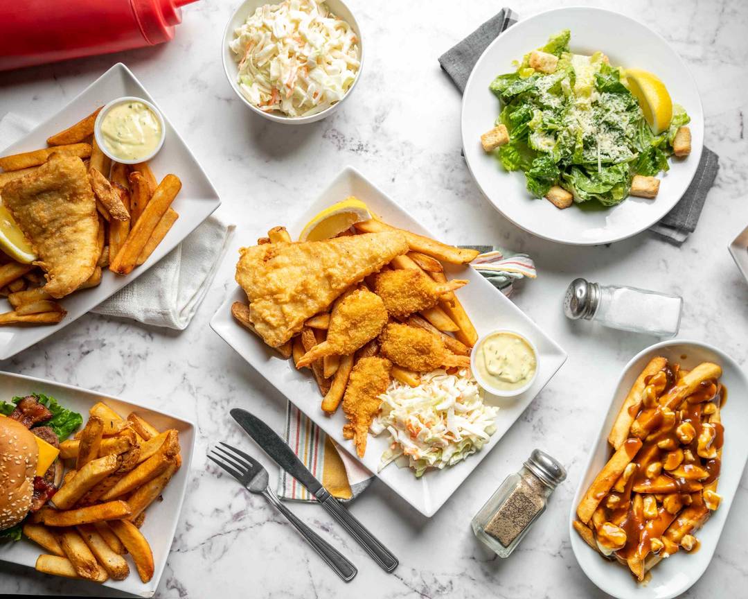 Order Dock's Fish and Chips Delivery【Menu & Prices】| White Rock | Uber Eats