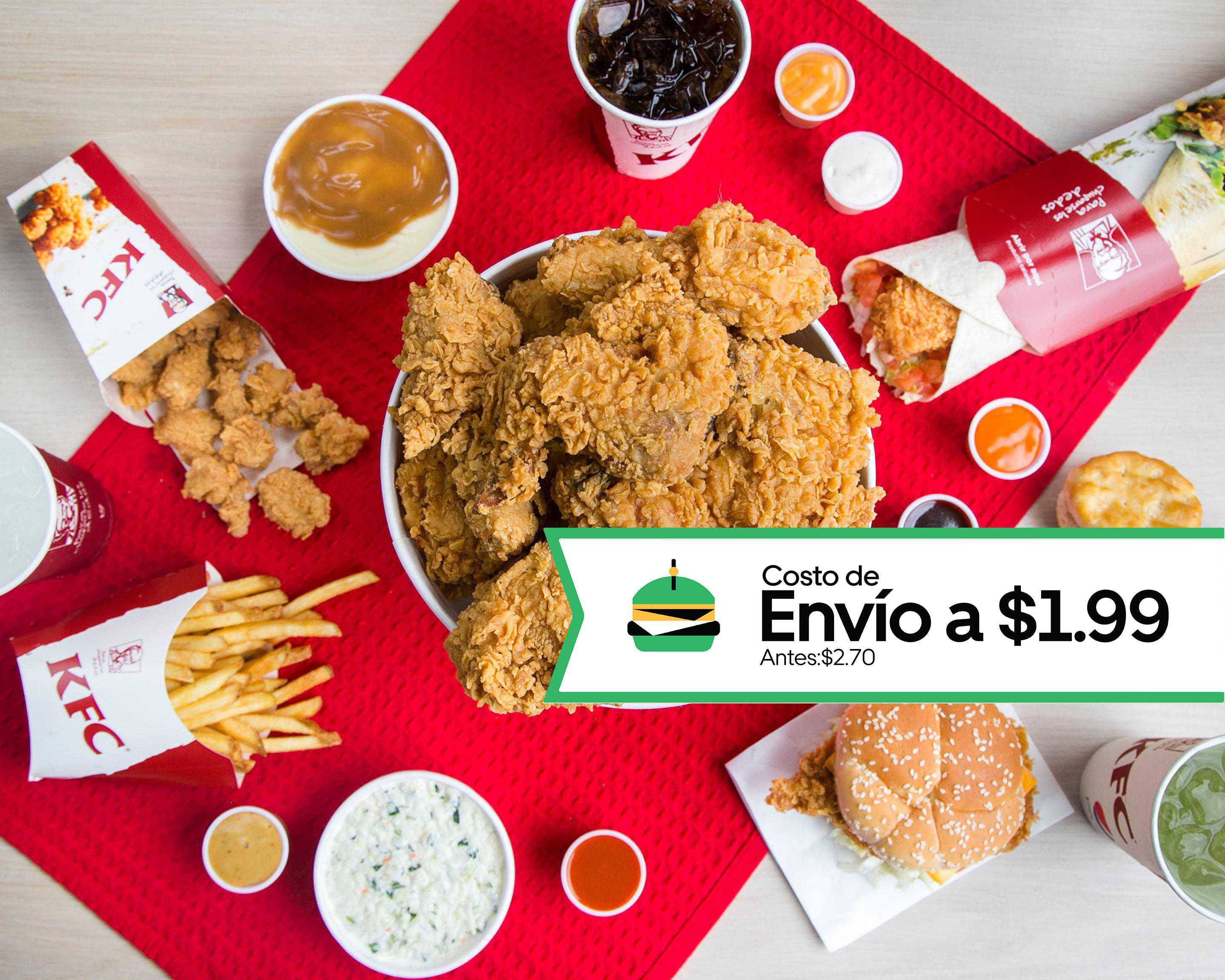 KFC - Ruben Dario a domicilio en San Salvador | Menú y precios | Uber Eats