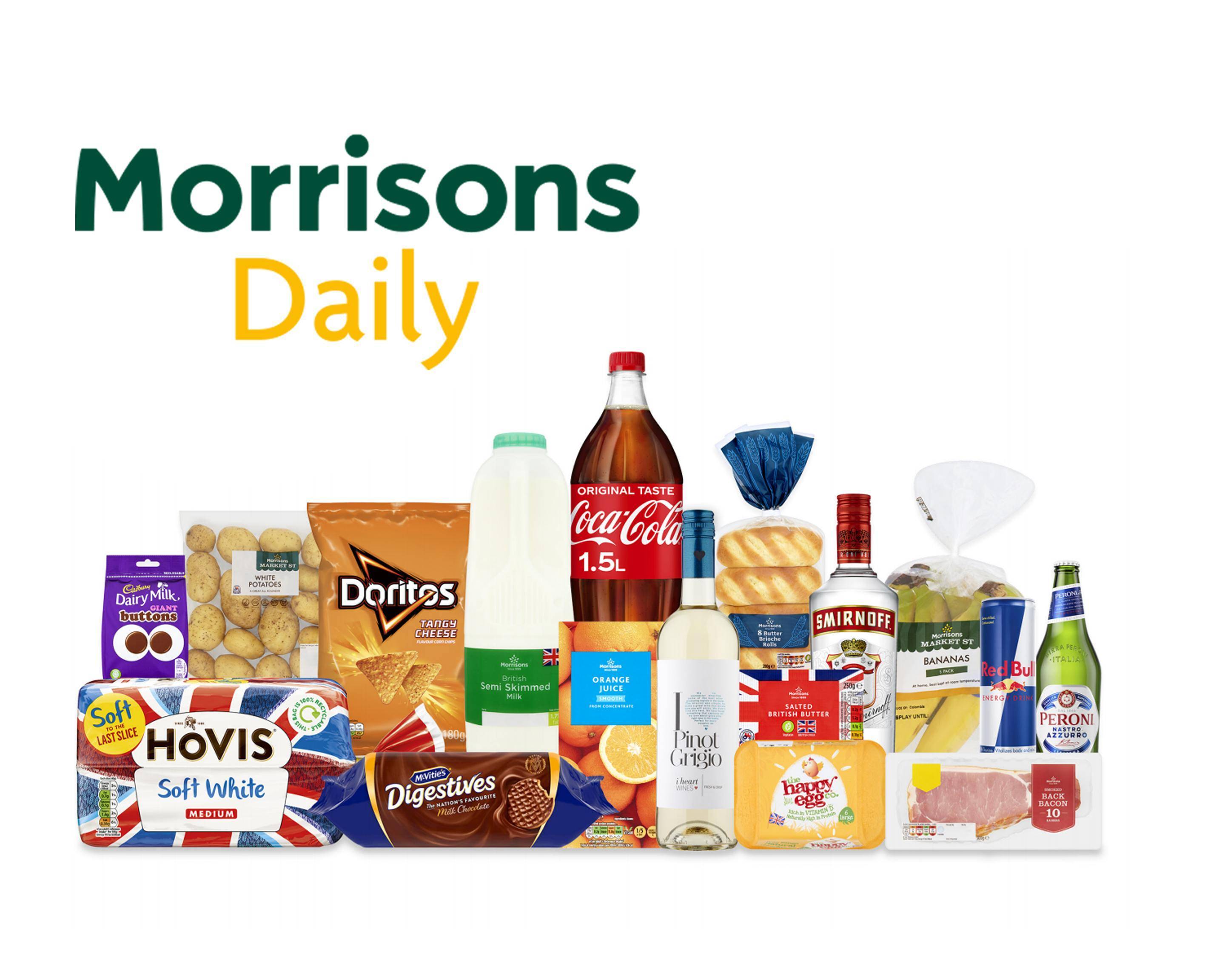 Morrisons Daily - Chesterfield Nethermoor Road Delivery | Tupton | Uber ...