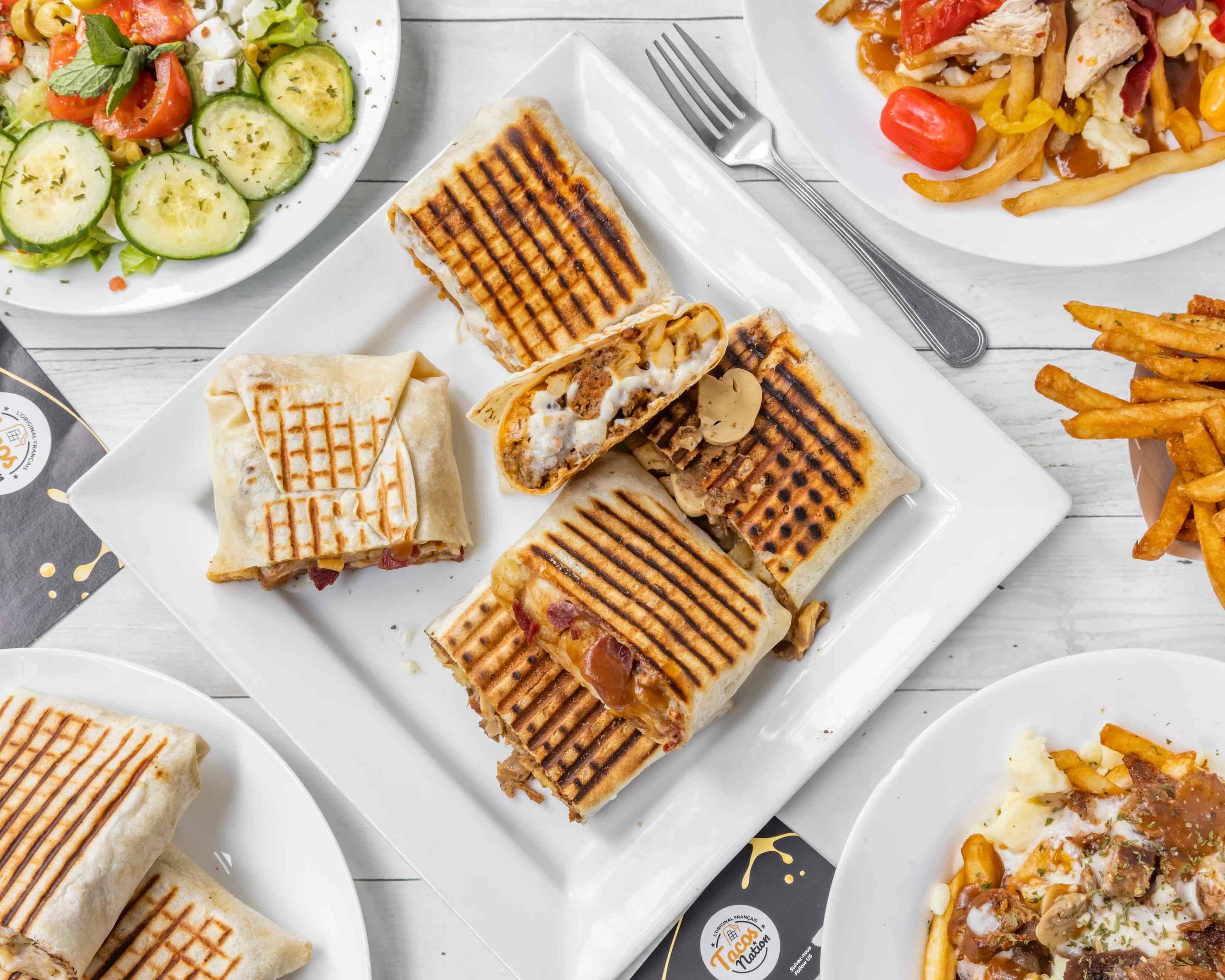 Commander d'un Tacos Nation【Menu et prix】| Montréal | Uber Eats