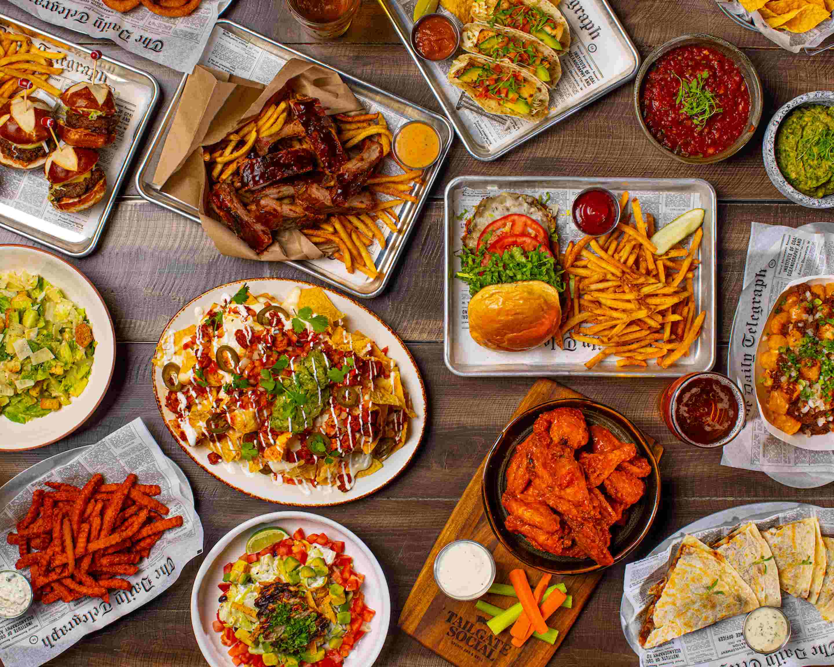 Tailgate Social Menu Las Vegas • Order Tailgate Social Delivery Online ...