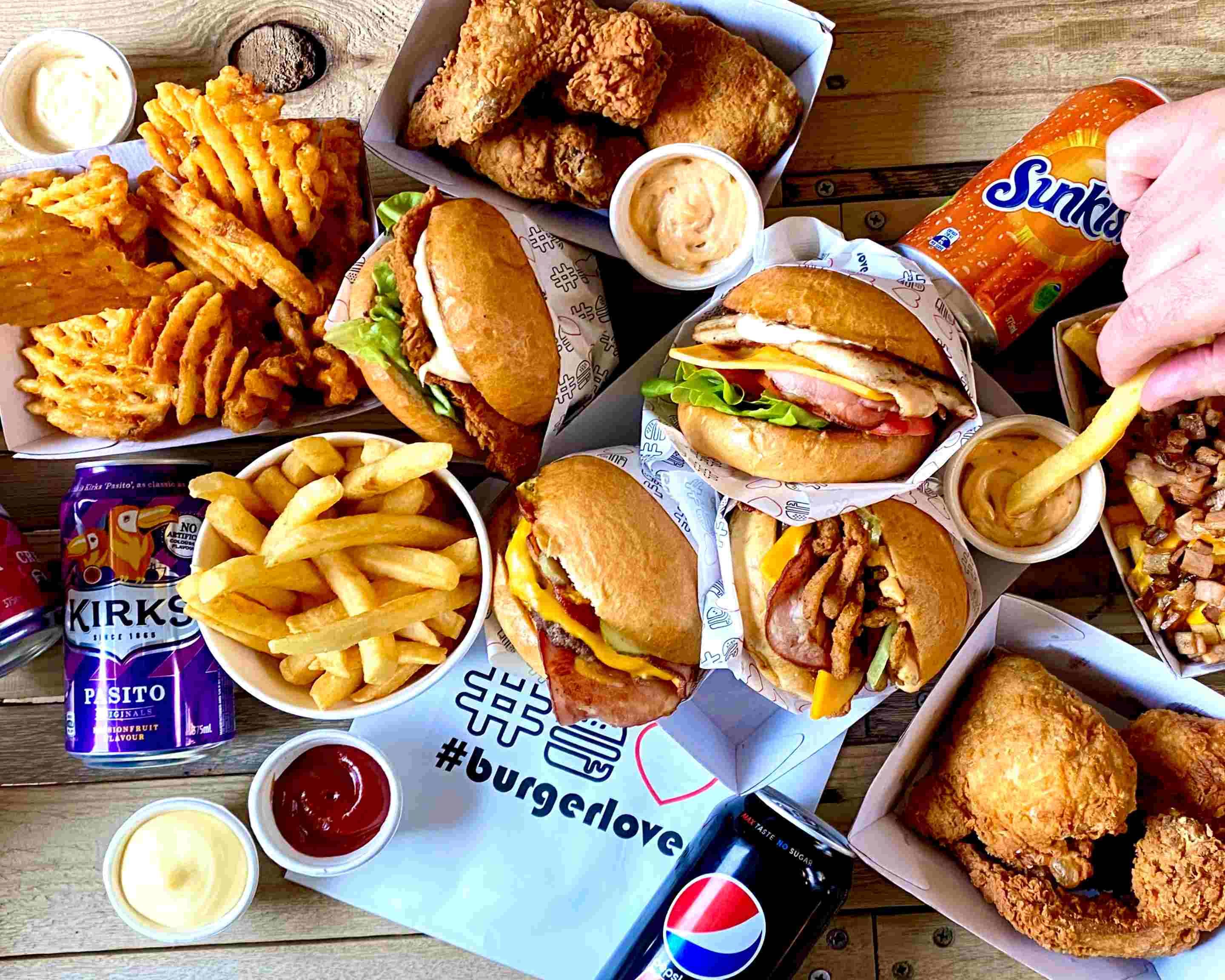 Burger Love (St Kilda) Restaurant Menu - Takeout in Melbourne ...