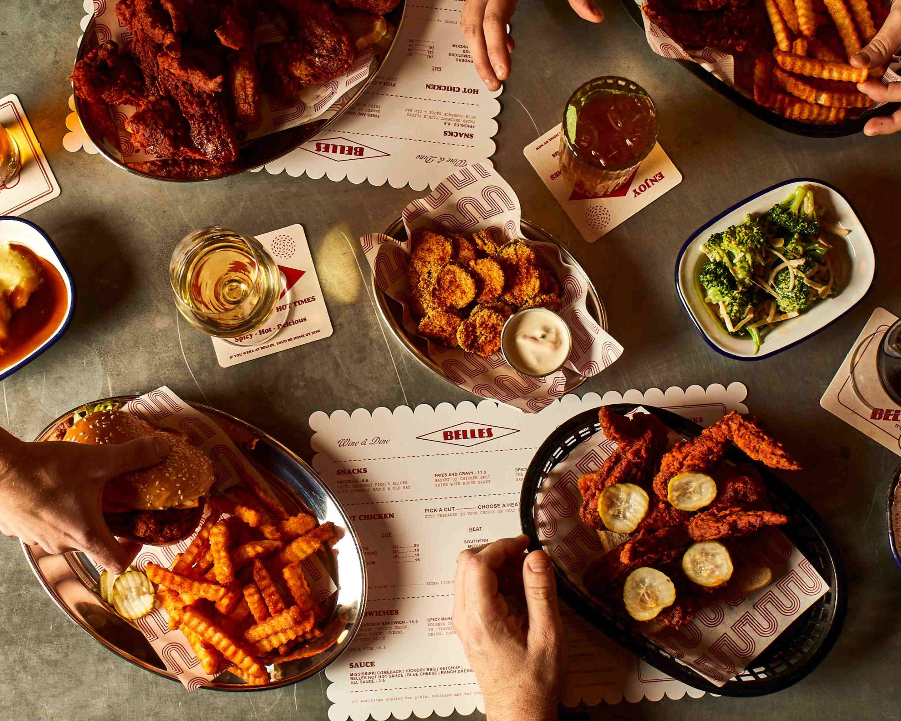 Belles Hot Chicken (CBD) Takeaway in Melbourne | Delivery Menu & Prices ...