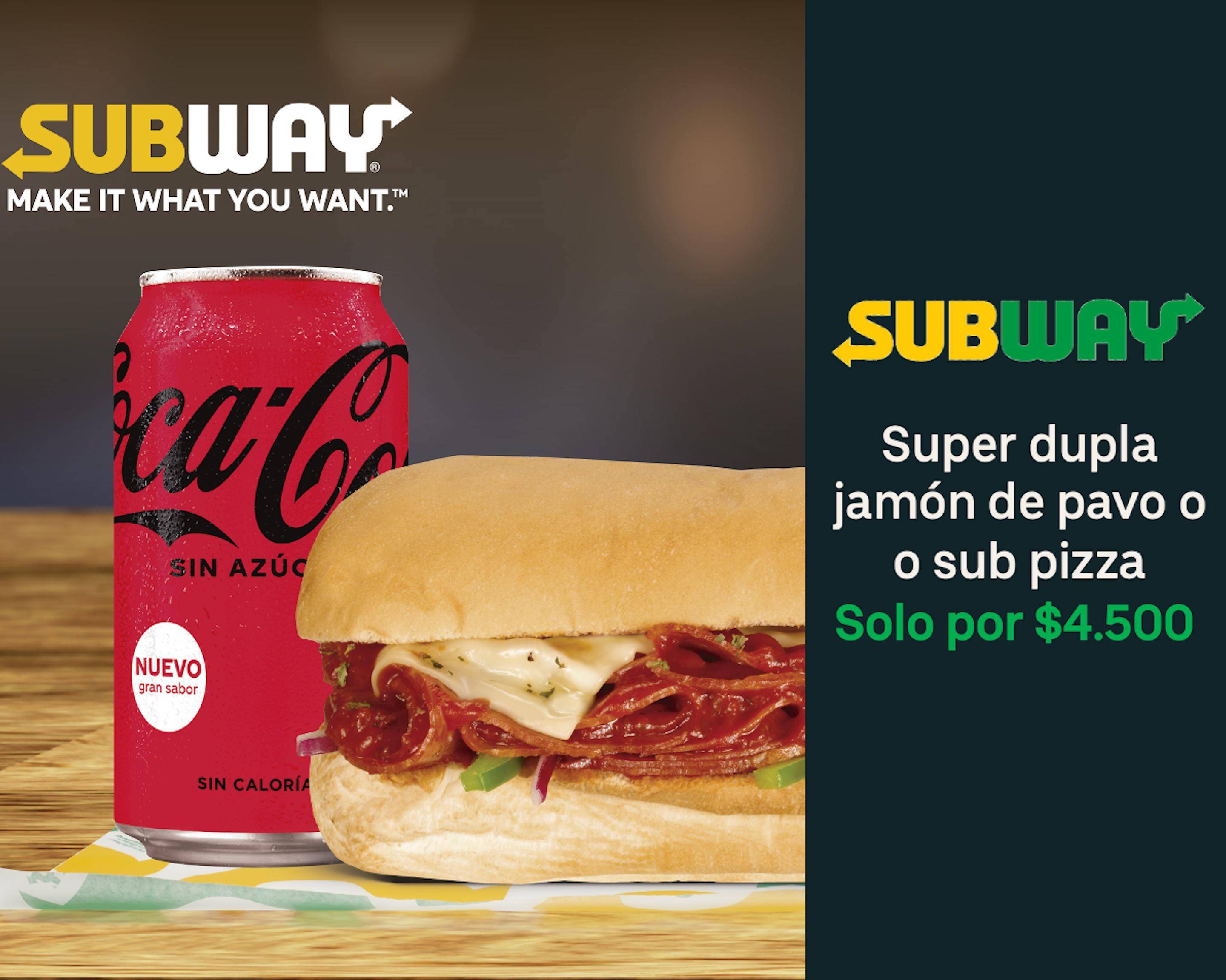 Subway - Montt Temuco a domicilio en Temuco | Menú y precios | Uber Eats