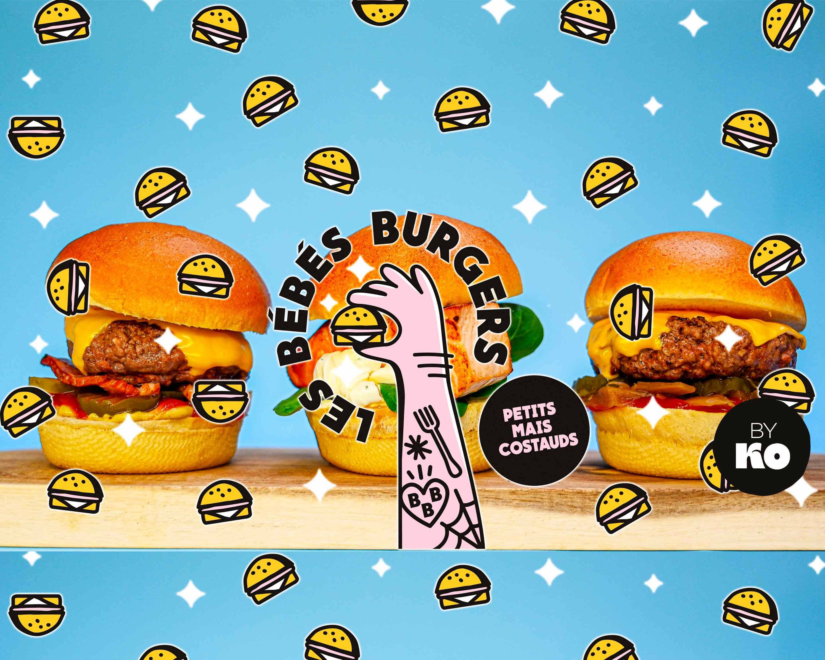 Livraison Les Bébés Burgers - by Ko à Nantes - Menu et prix | Uber Eats