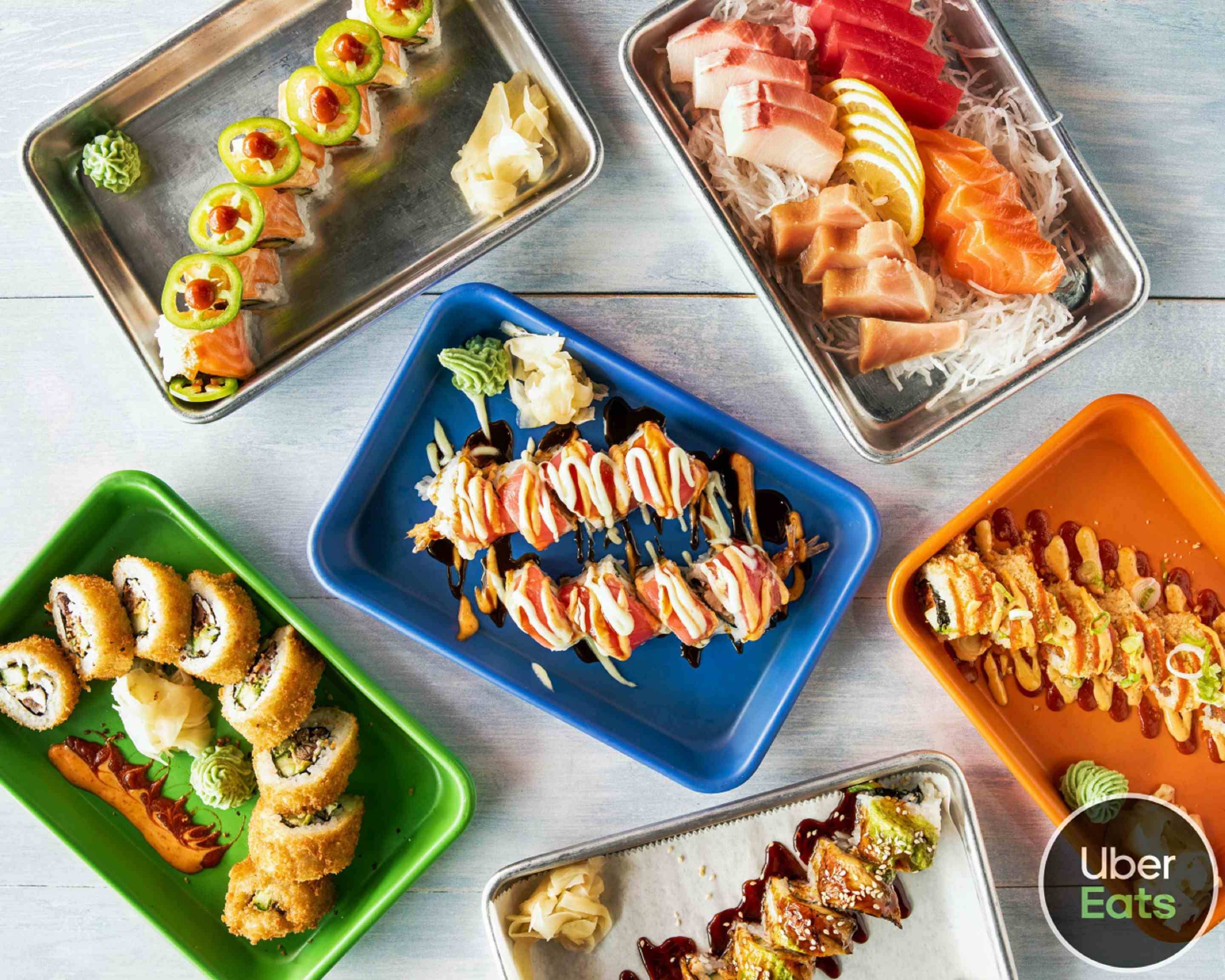 Order El Jefe Sushi Menu Delivery【Menu & Prices】| Tempe | Uber Eats