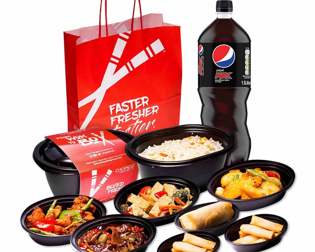 Chopstix Noodle Bar (Lakeside) Takeaway in London | Delivery Menu ...