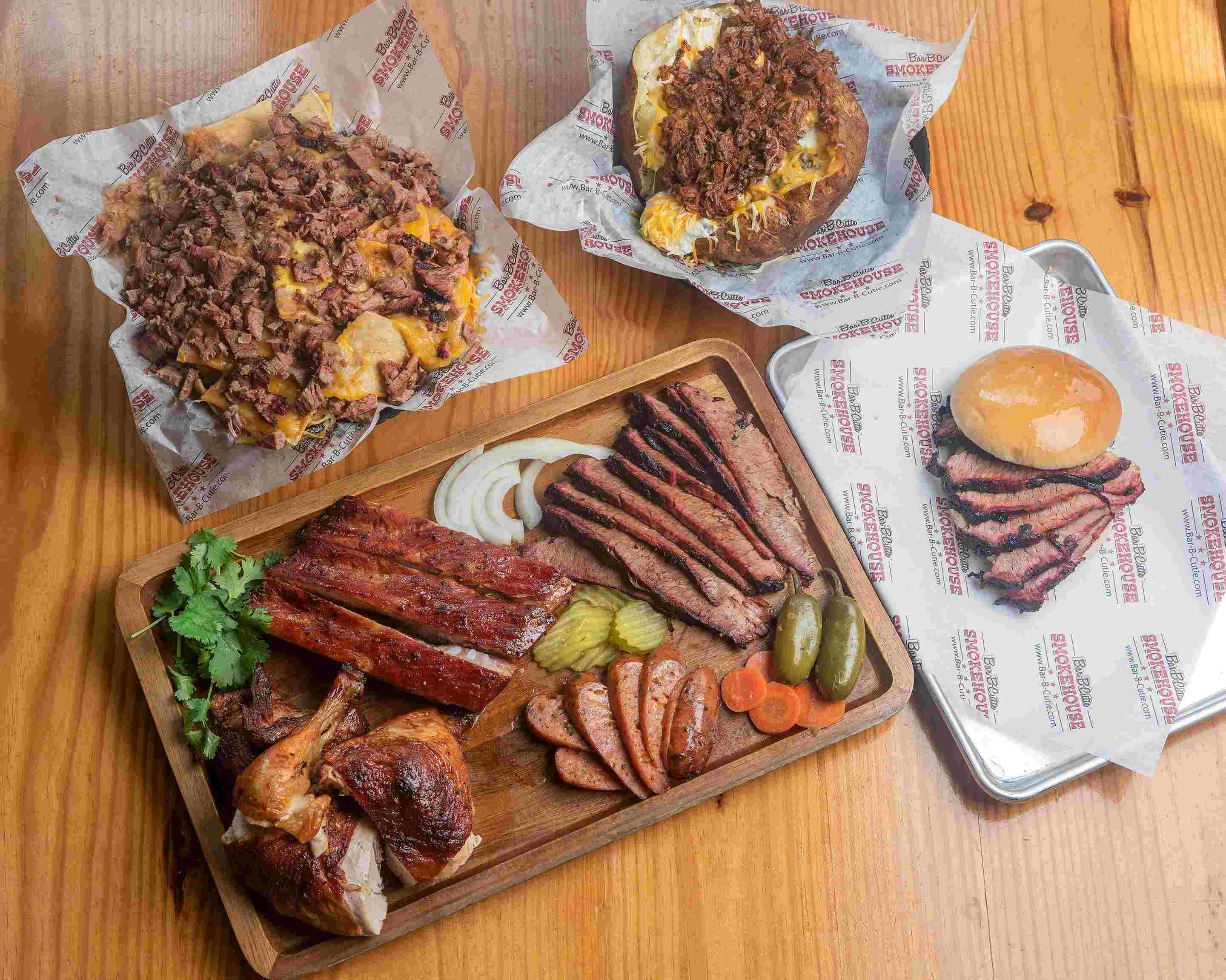 Bar-B-Cutie SmokeHouse Menu Mission • Order Bar-B-Cutie SmokeHouse ...