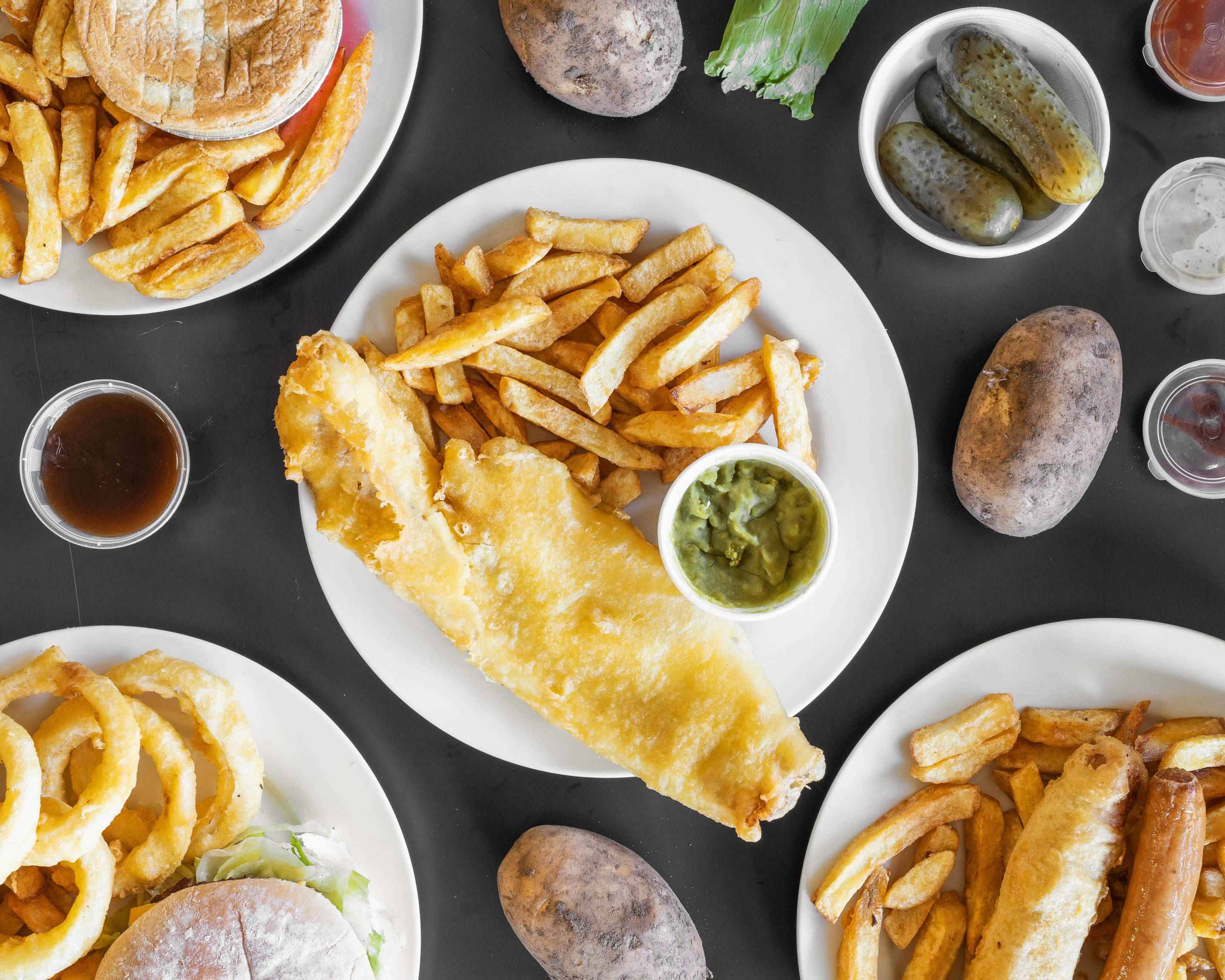 Chip Stop Menu - Takeaway in West End | Delivery Menu & Prices | Uber Eats