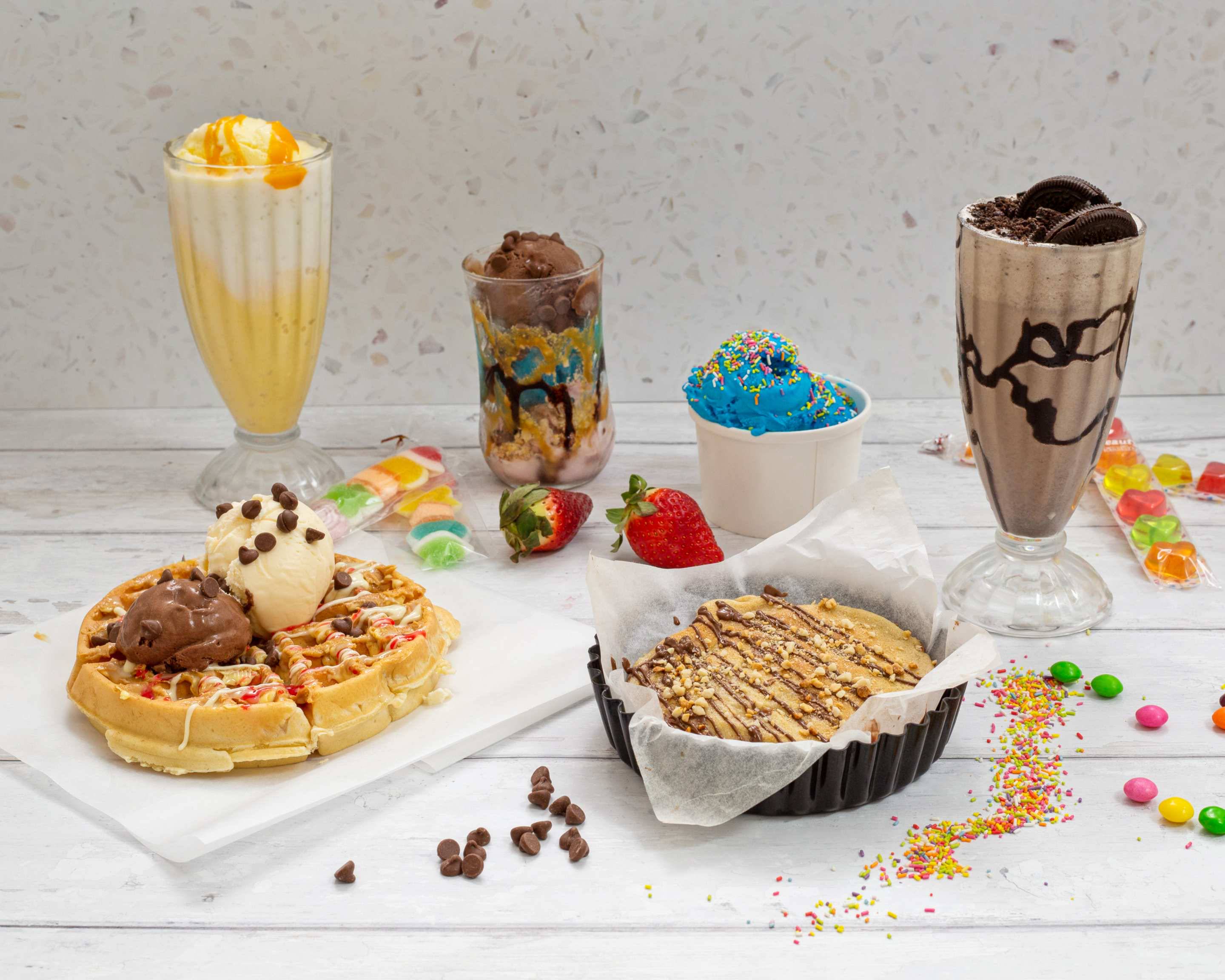 Waffle & Creams Menu - Takeaway in London | Delivery Menu & Prices ...