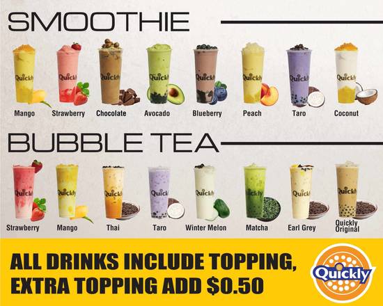 Quickly Taro Bubble Tea
