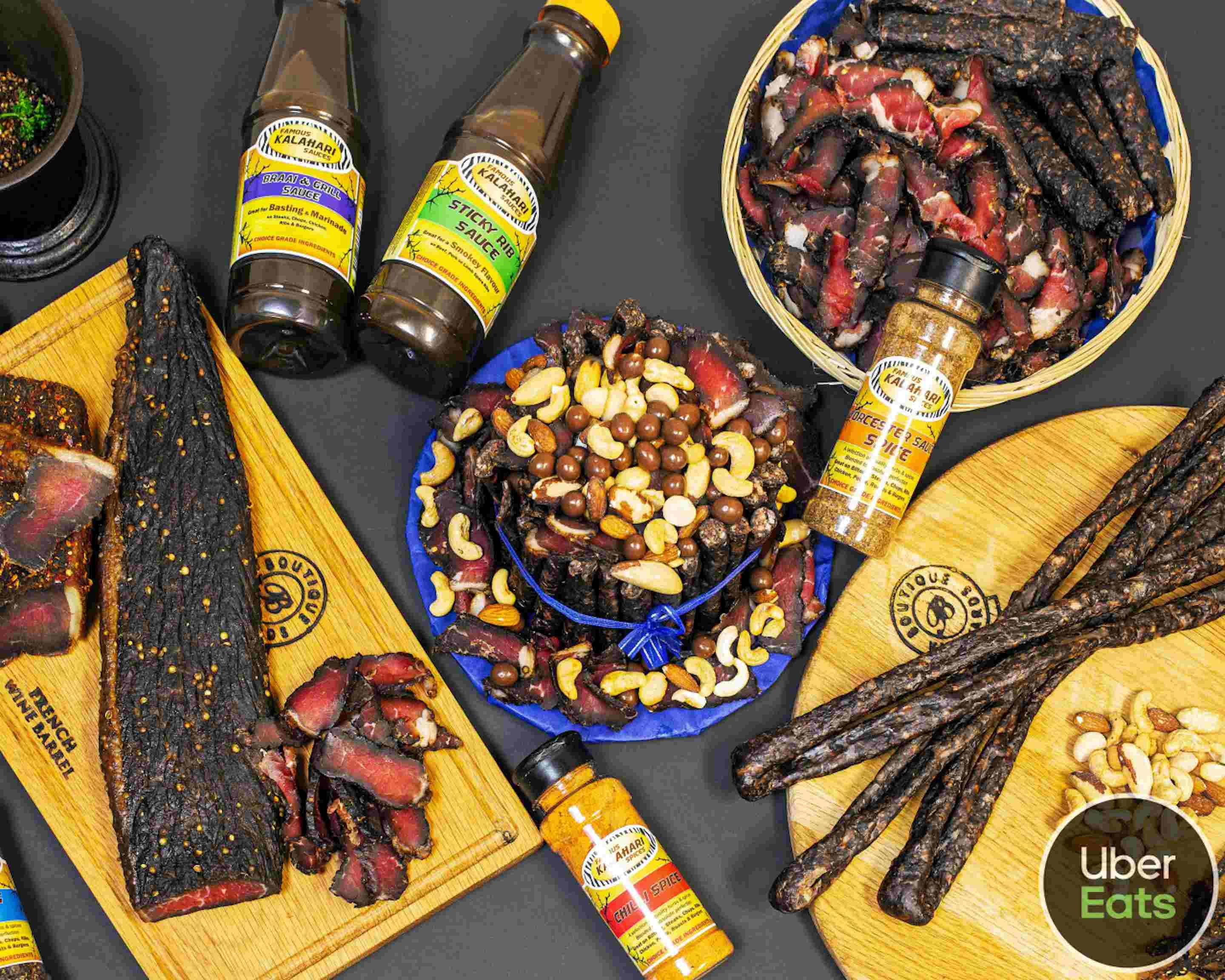 Order Famous Kalahari Biltong, Plattekloof Menu Delivery Online | Cape ...