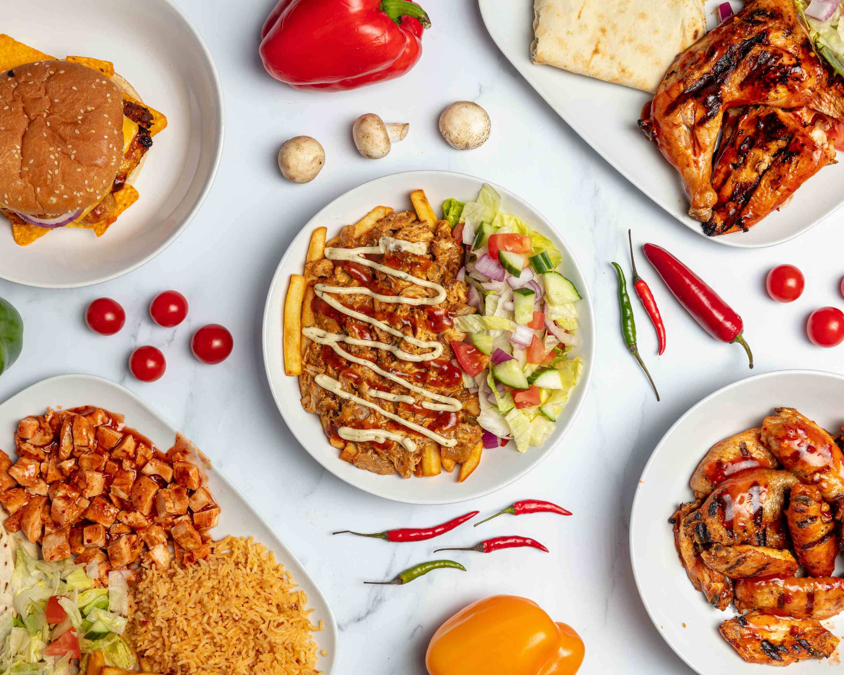Peri Peri Chicken Shaq Menu - Takeaway in Bury | Delivery Menu & Prices ...