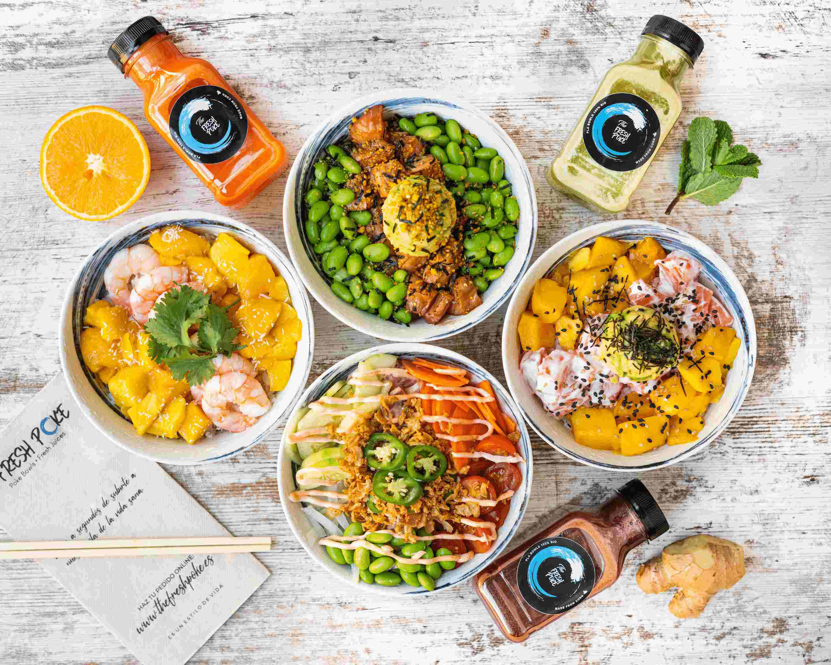 The Fresh Poke Gràcia a Domicilio en Barcelona | Menú y Precios | Uber Eats