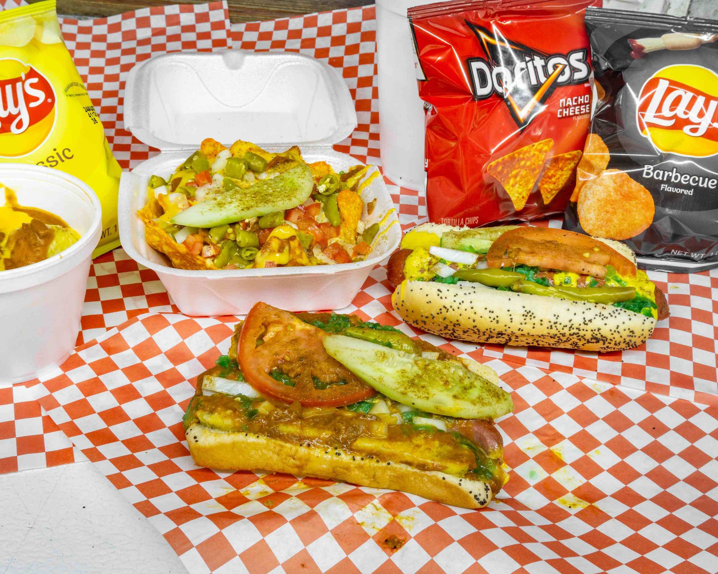 Fat Johnnie's Famous Red Hots Menu Chicago • Order Fat Johnnie's Famous ...