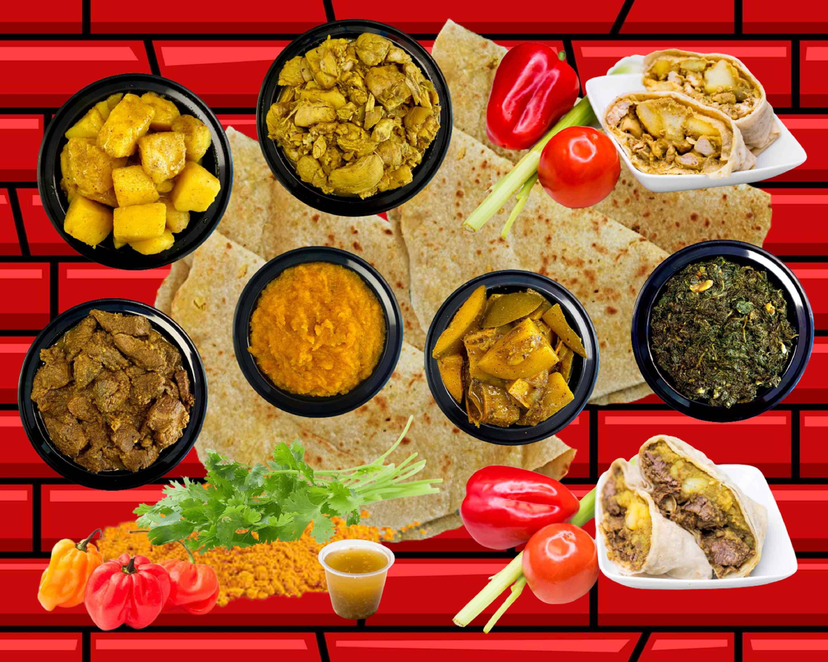 Order Mona's Roti Durham Restaurant Delivery【Menu & Prices】| Ajax ...