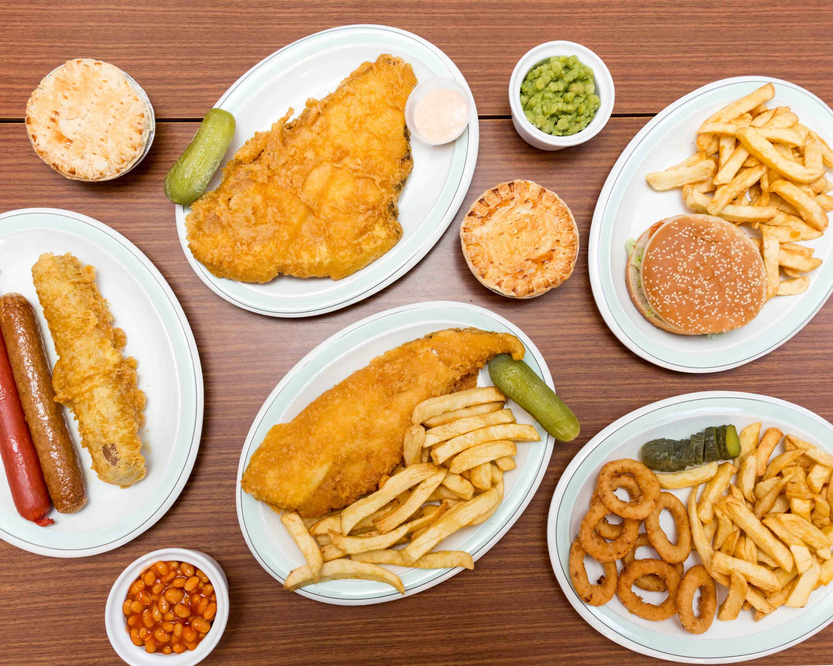 Captain's Cabin Fish & Chips Menu - Takeaway in London | Delivery Menu ...